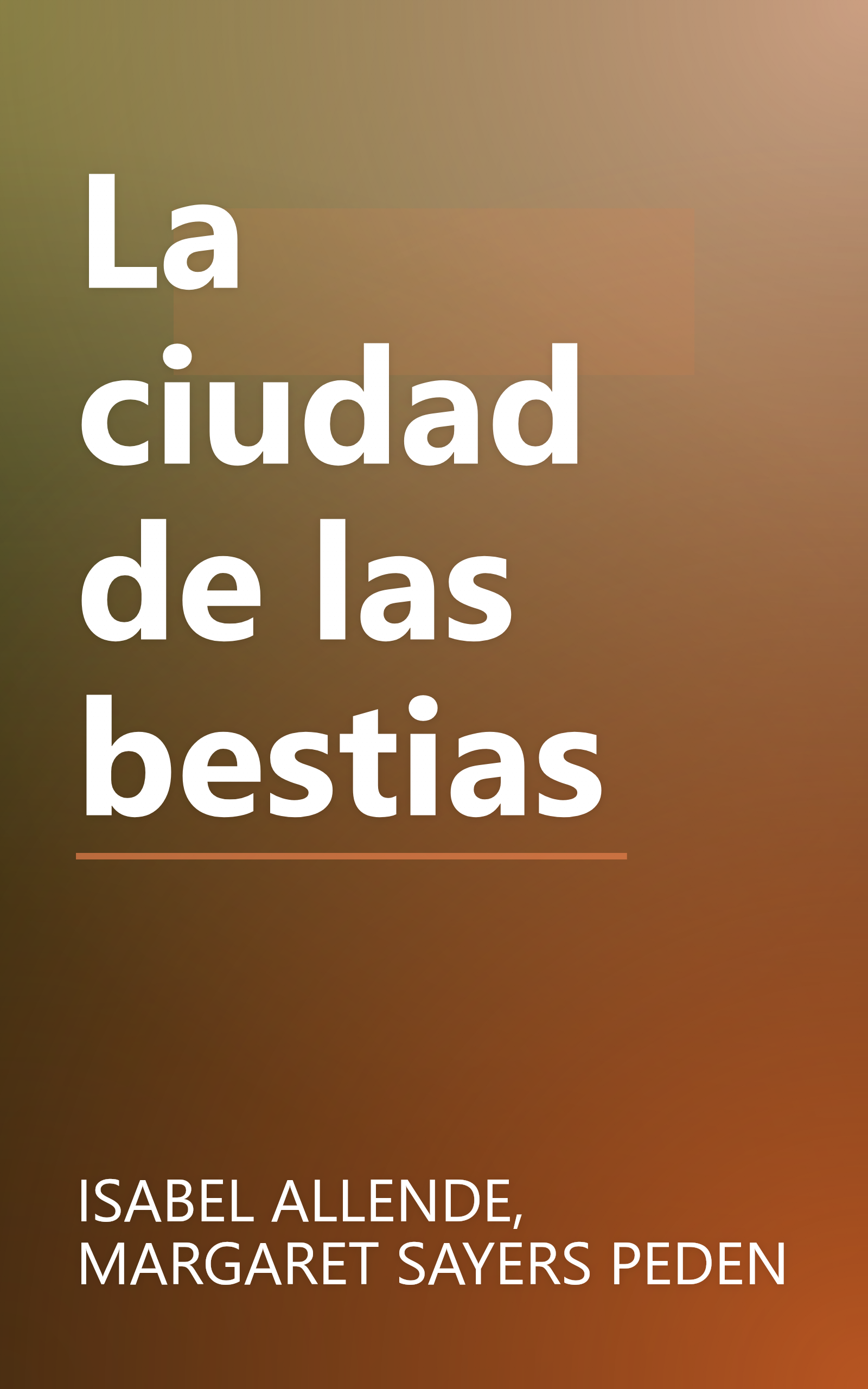 La ciudad de las bestias book cover