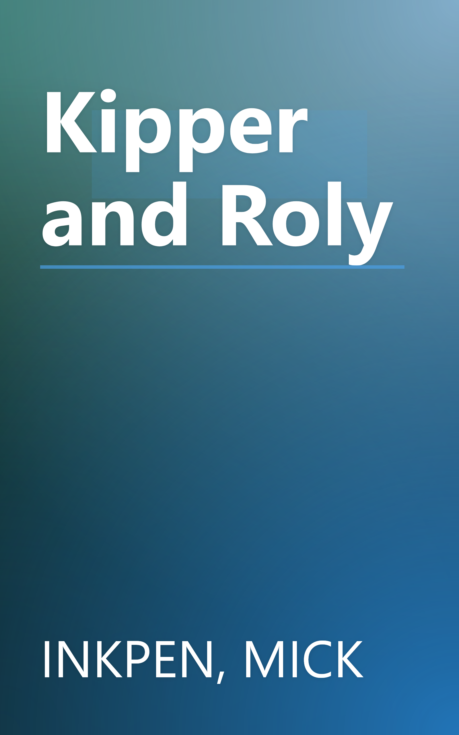 Kipper and Roly book cover