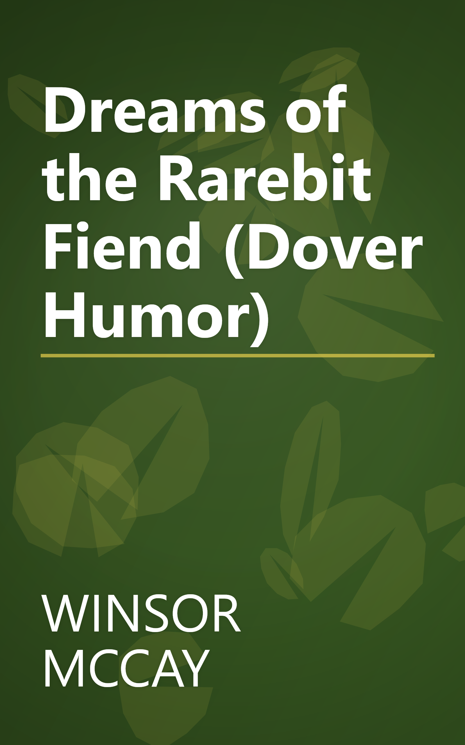 Dreams of the Rarebit Fiend (Dover Humor) book cover