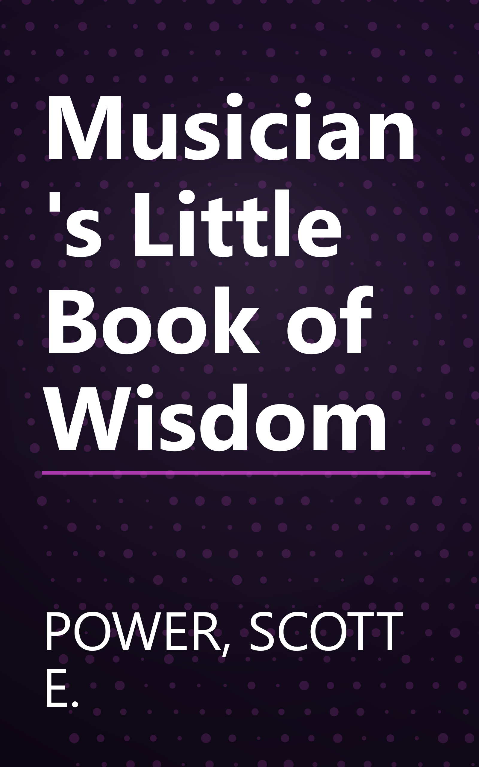 Musician's Little Book of Wisdom book cover