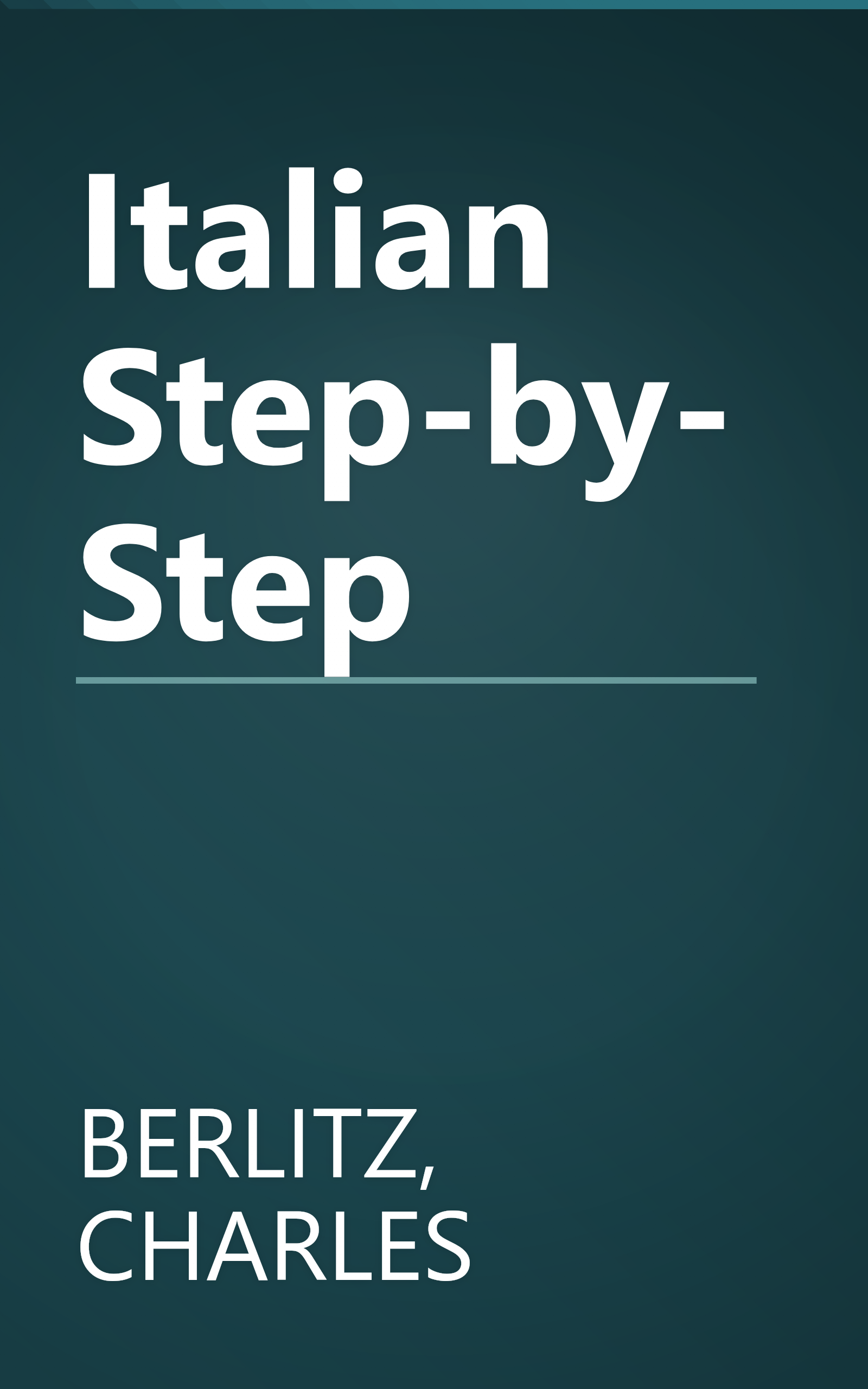 Italian Step-by-Step book cover