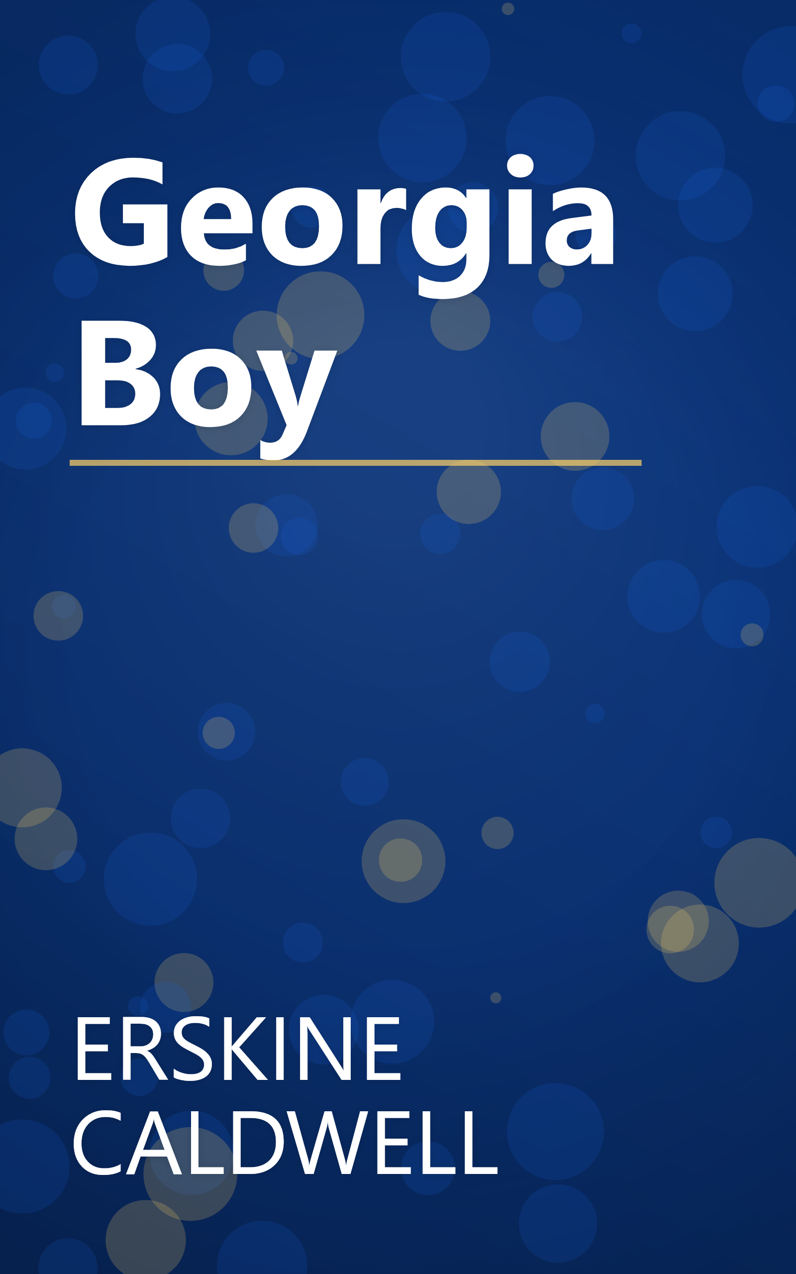 Georgia Boy book cover