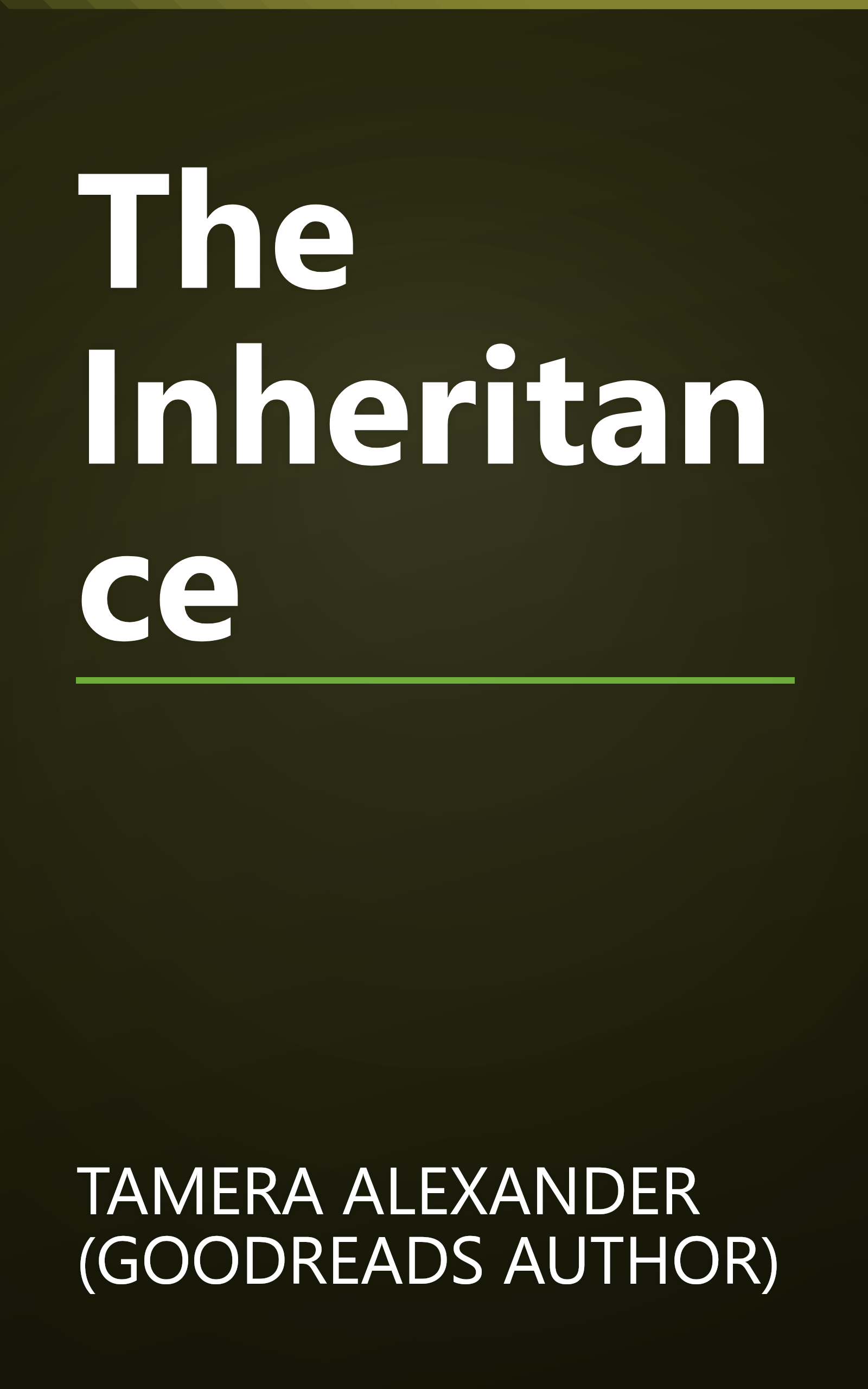The Inheritance book cover