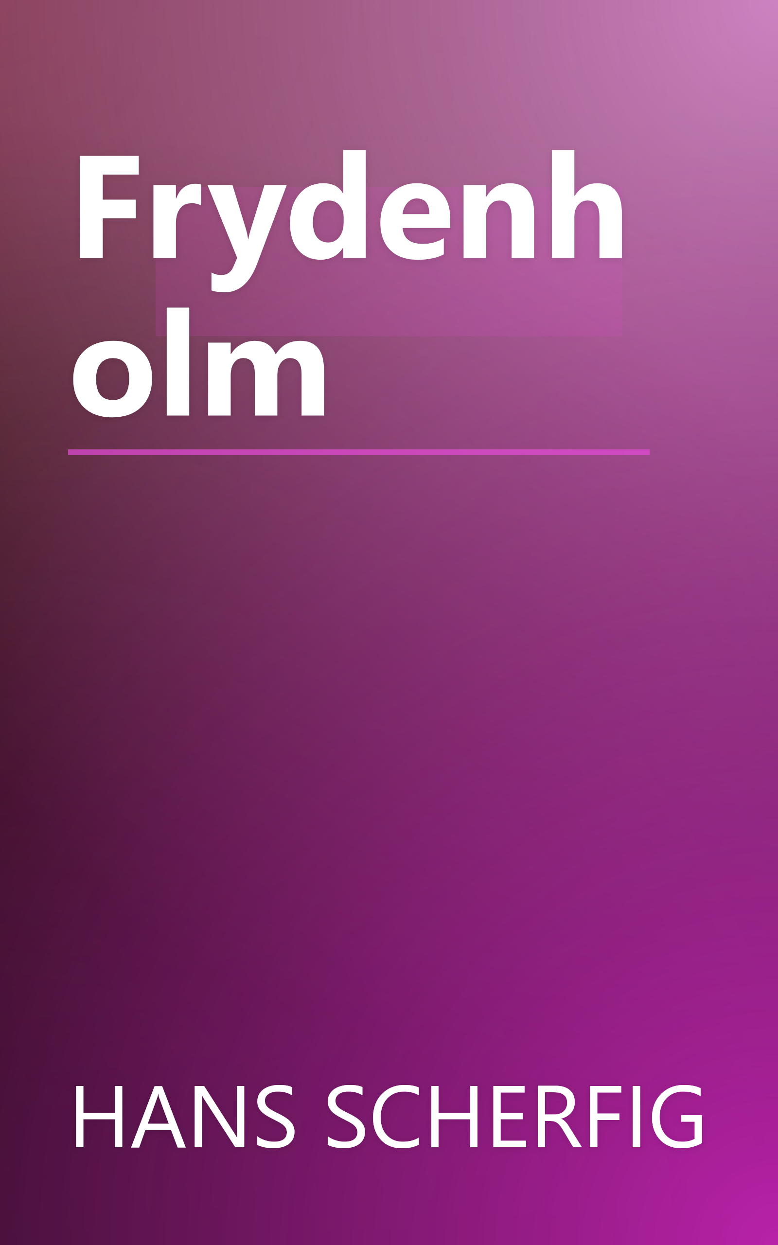 Frydenholm book cover