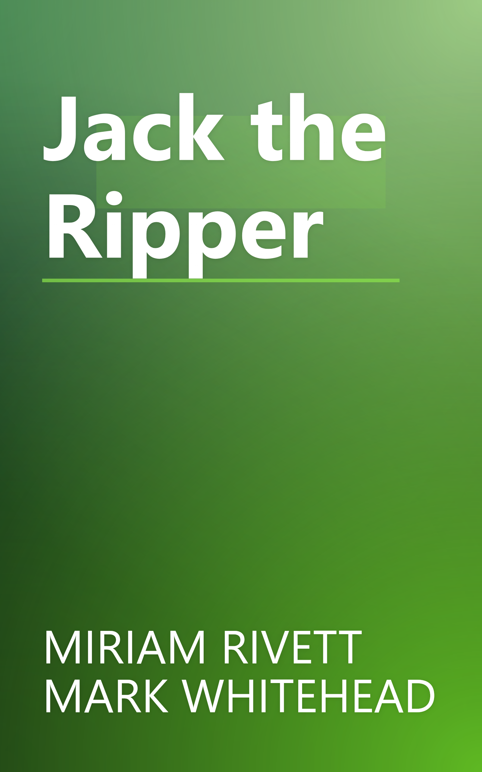 Jack the Ripper book cover