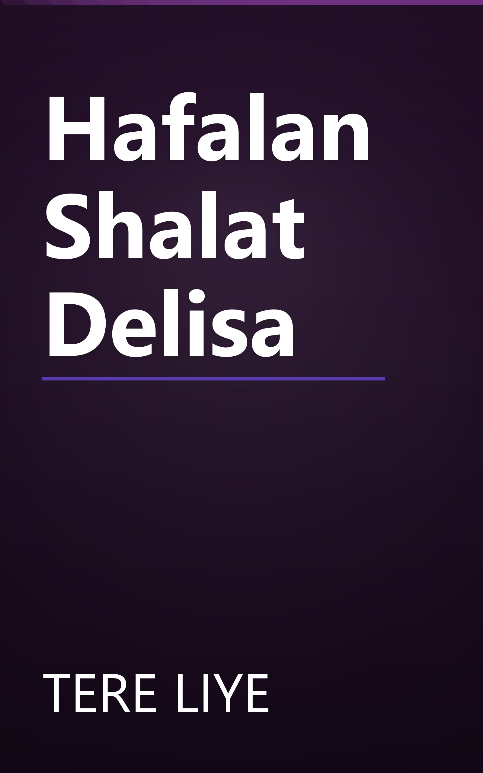Hafalan Shalat Delisa book cover