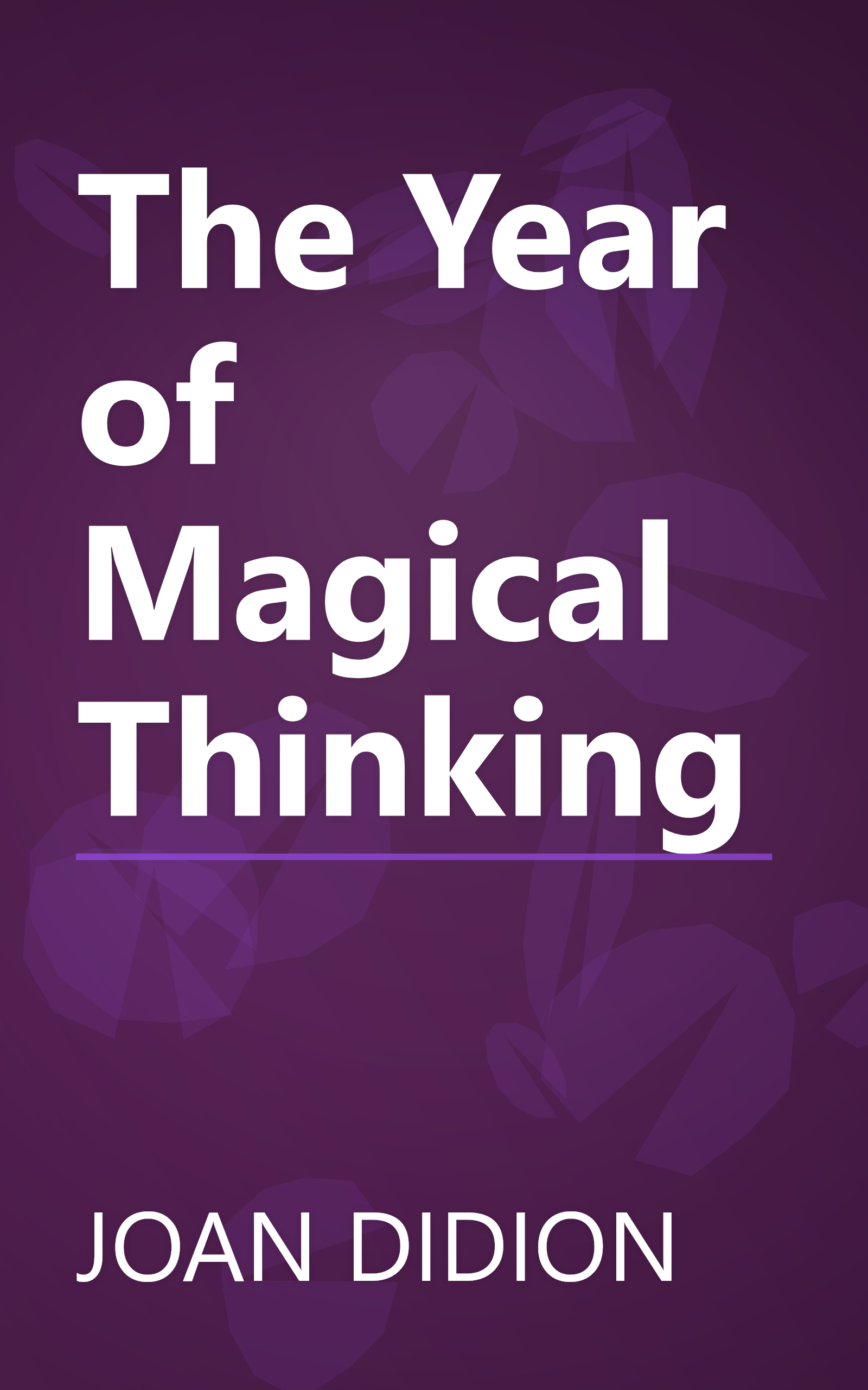 The Year of Magical Thinking book cover