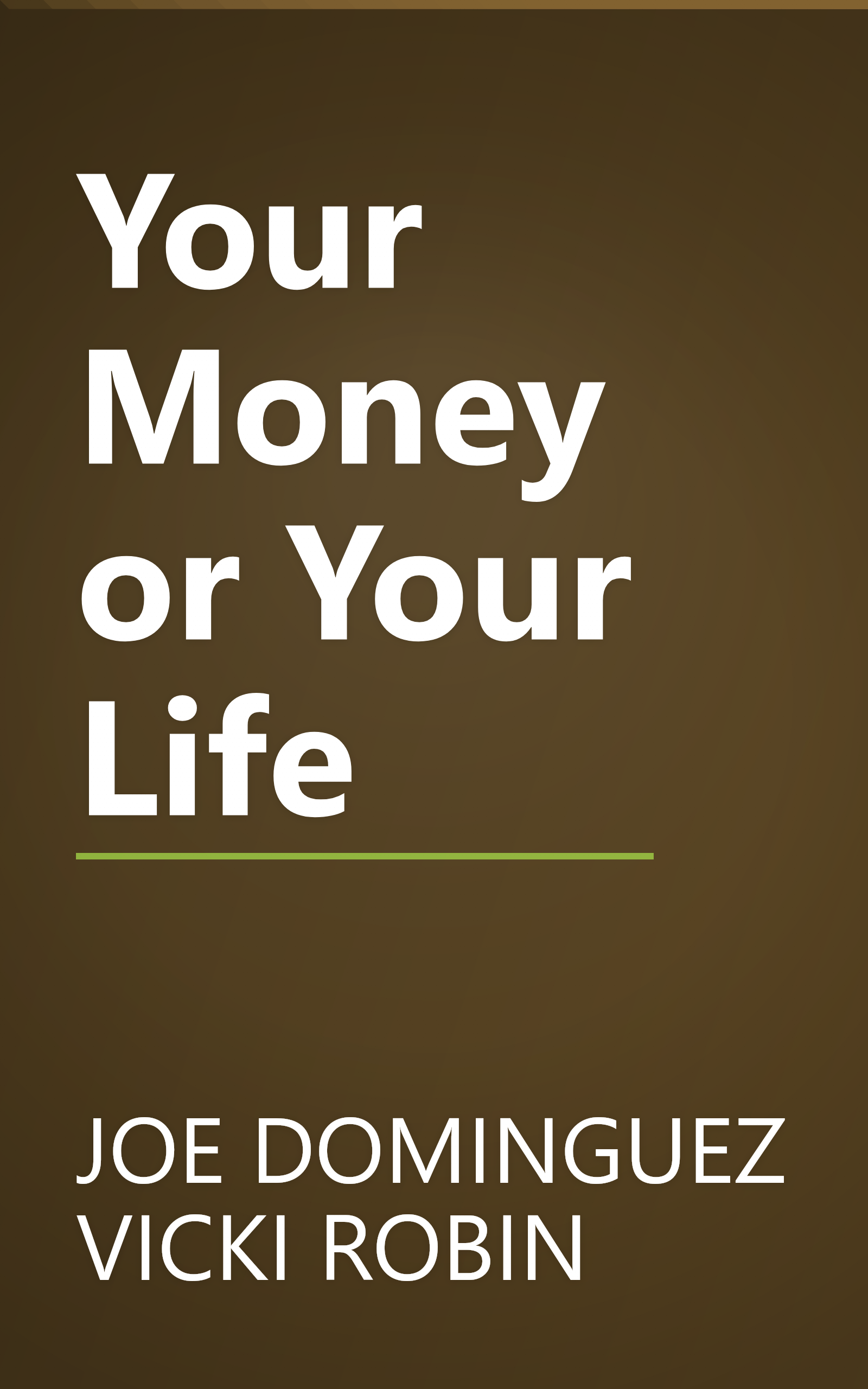 Your Money or Your Life book cover