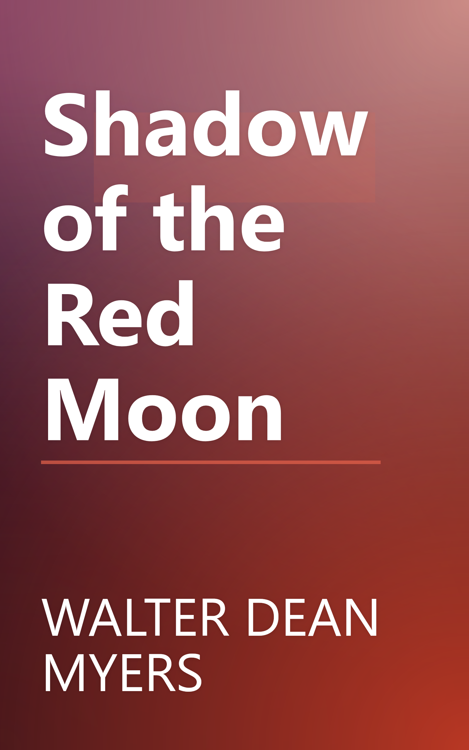 Shadow of the Red Moon book cover
