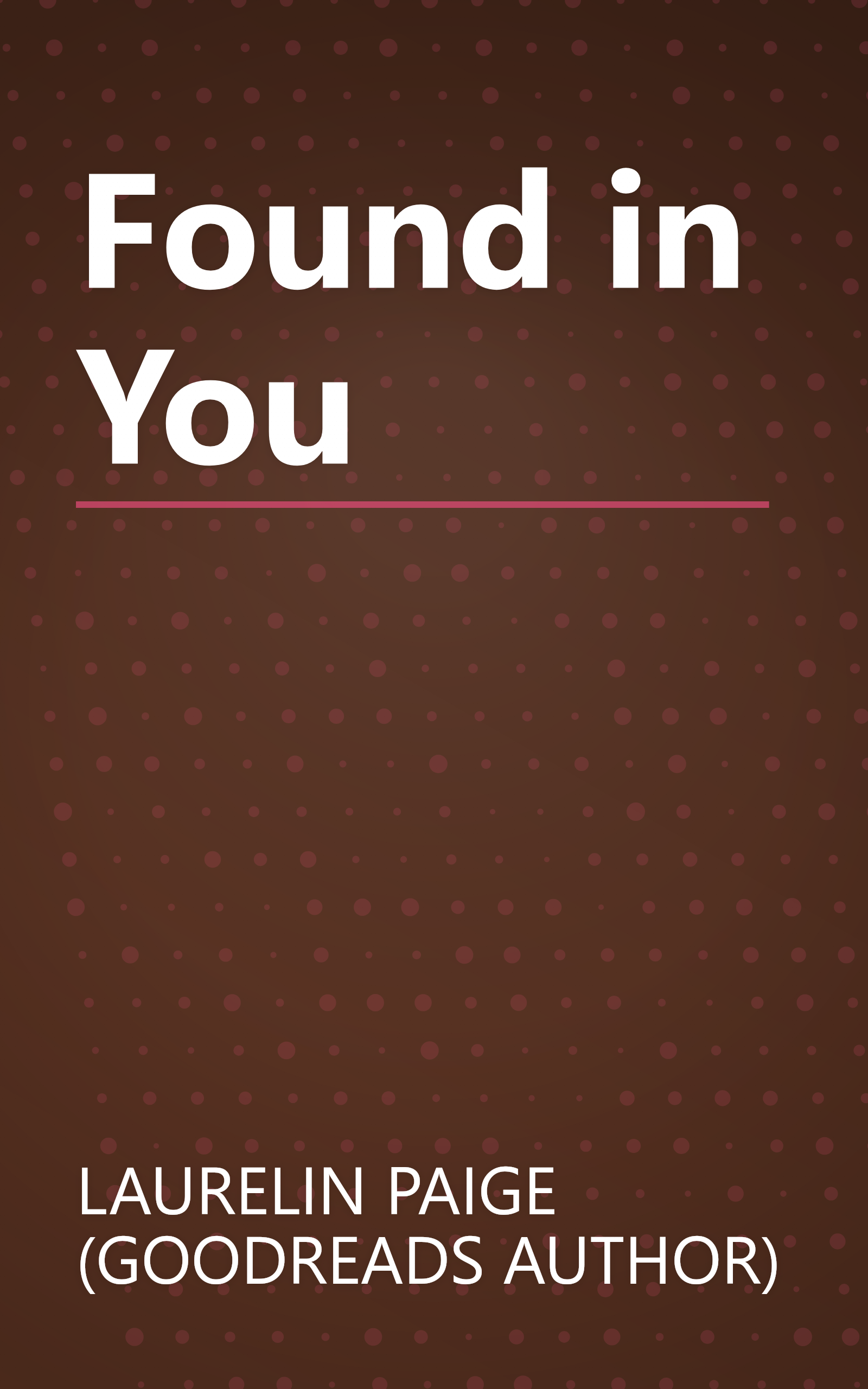 Found in You book cover