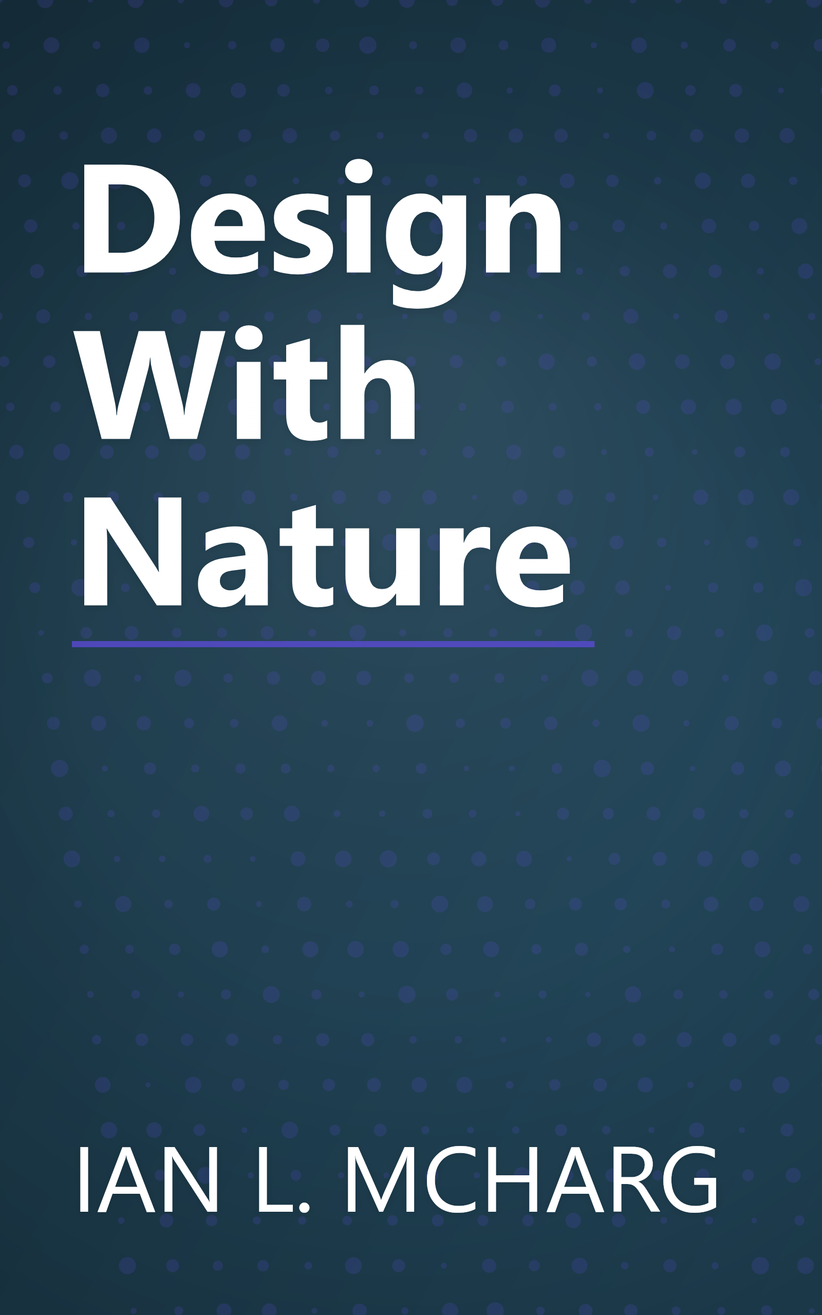 Design With Nature book cover
