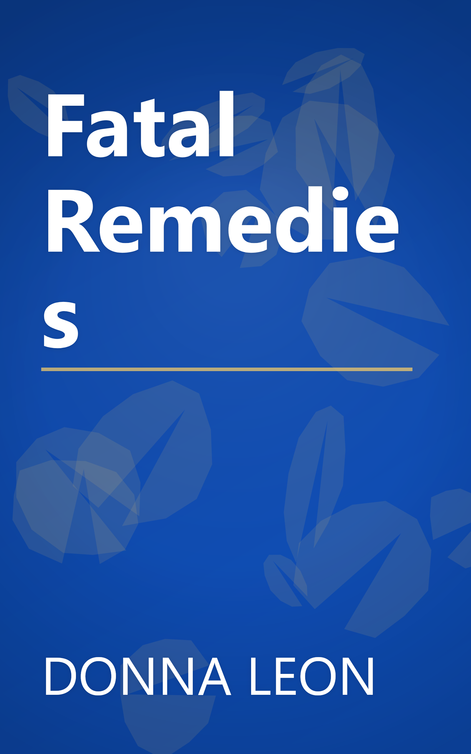 Fatal Remedies book cover