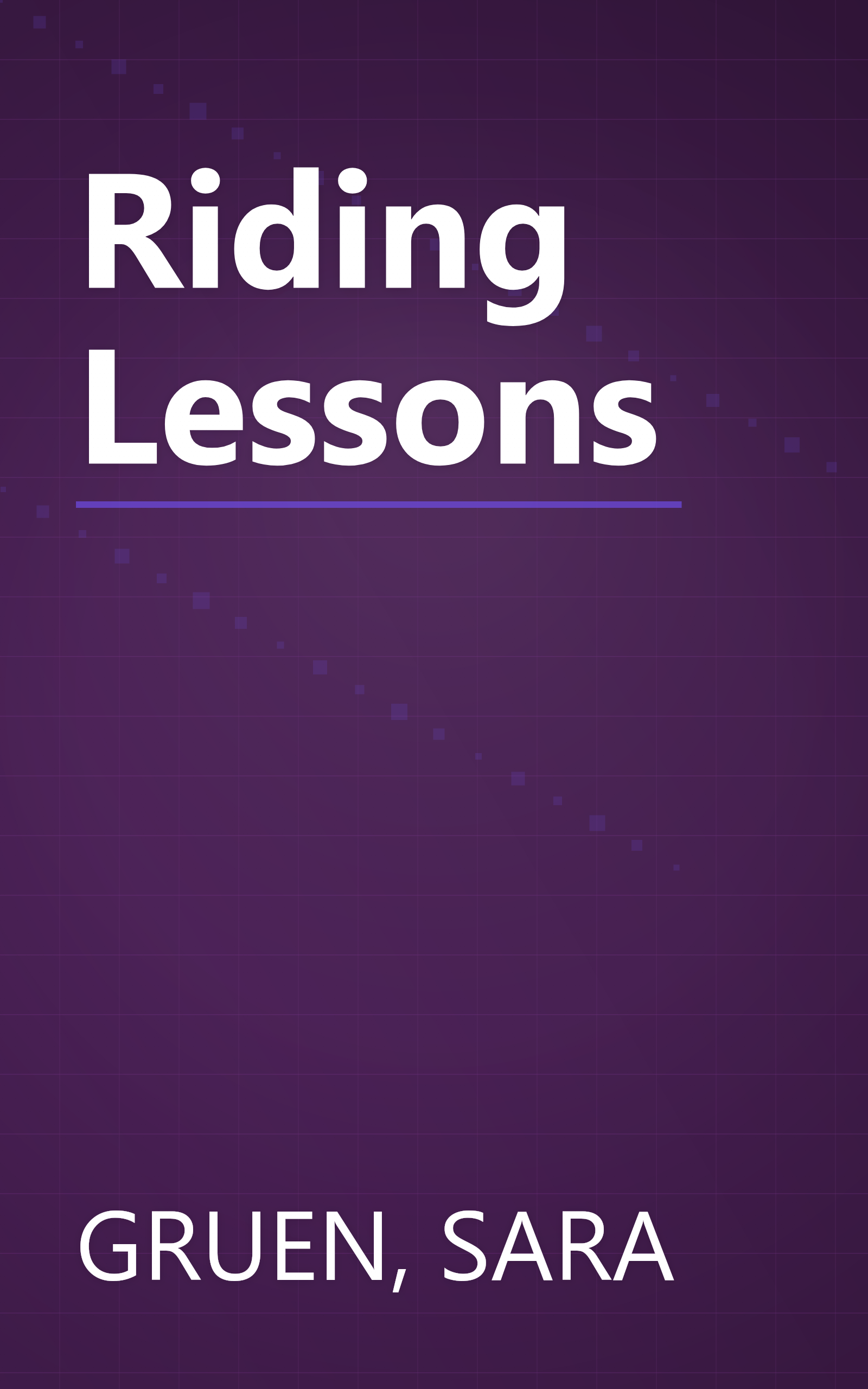 Riding Lessons book cover