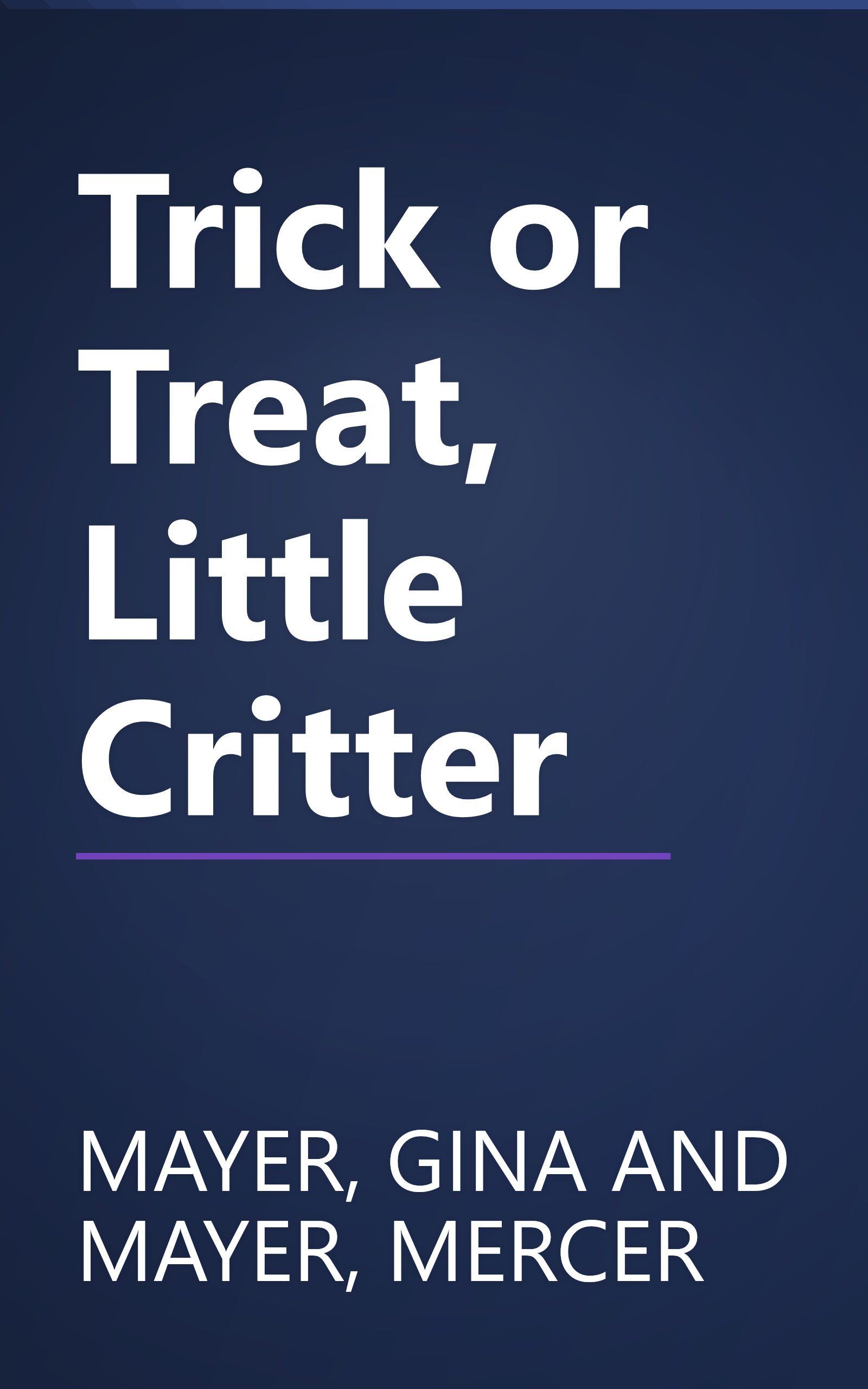 Trick or Treat, Little Critter book cover