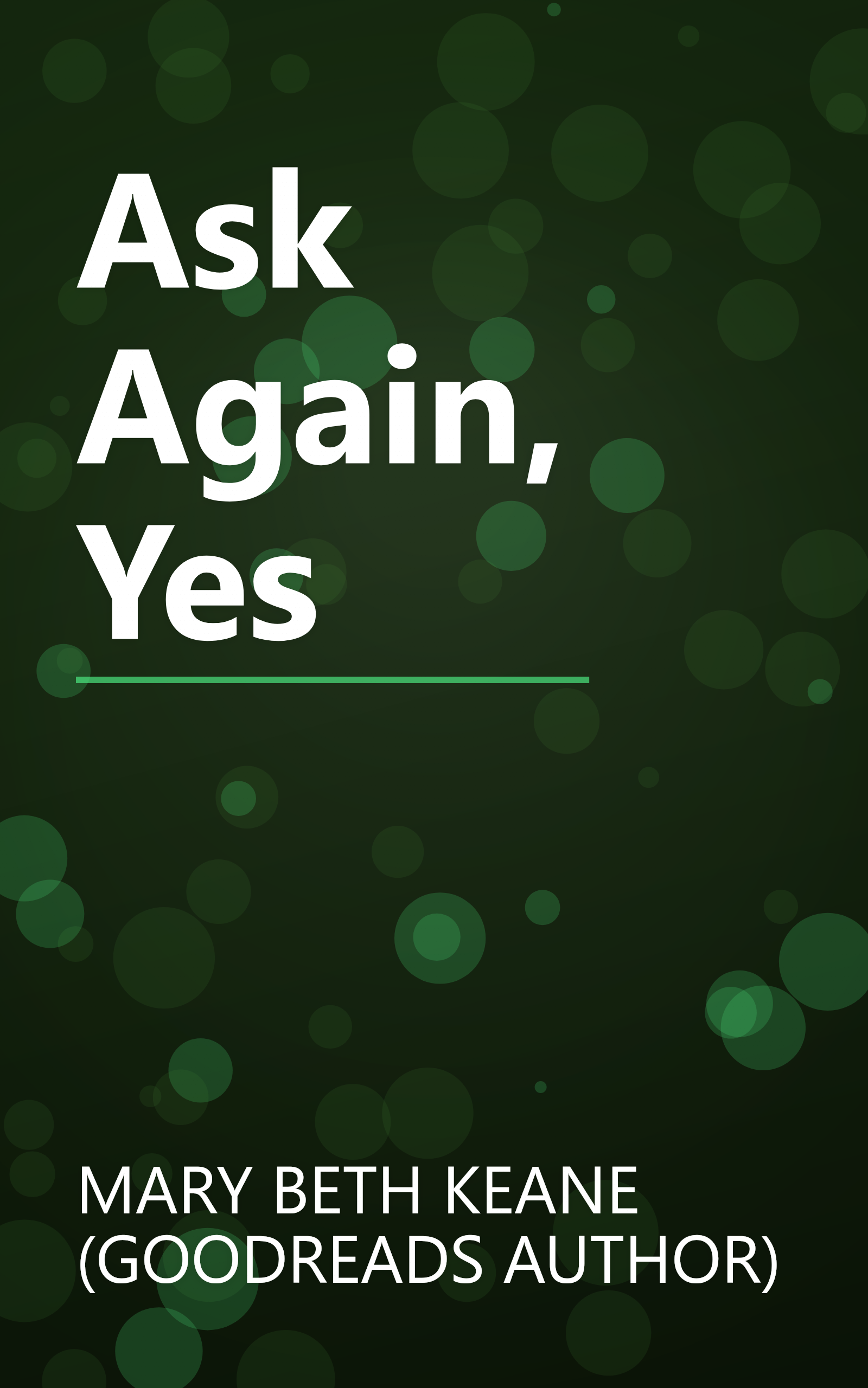 Ask Again, Yes book cover