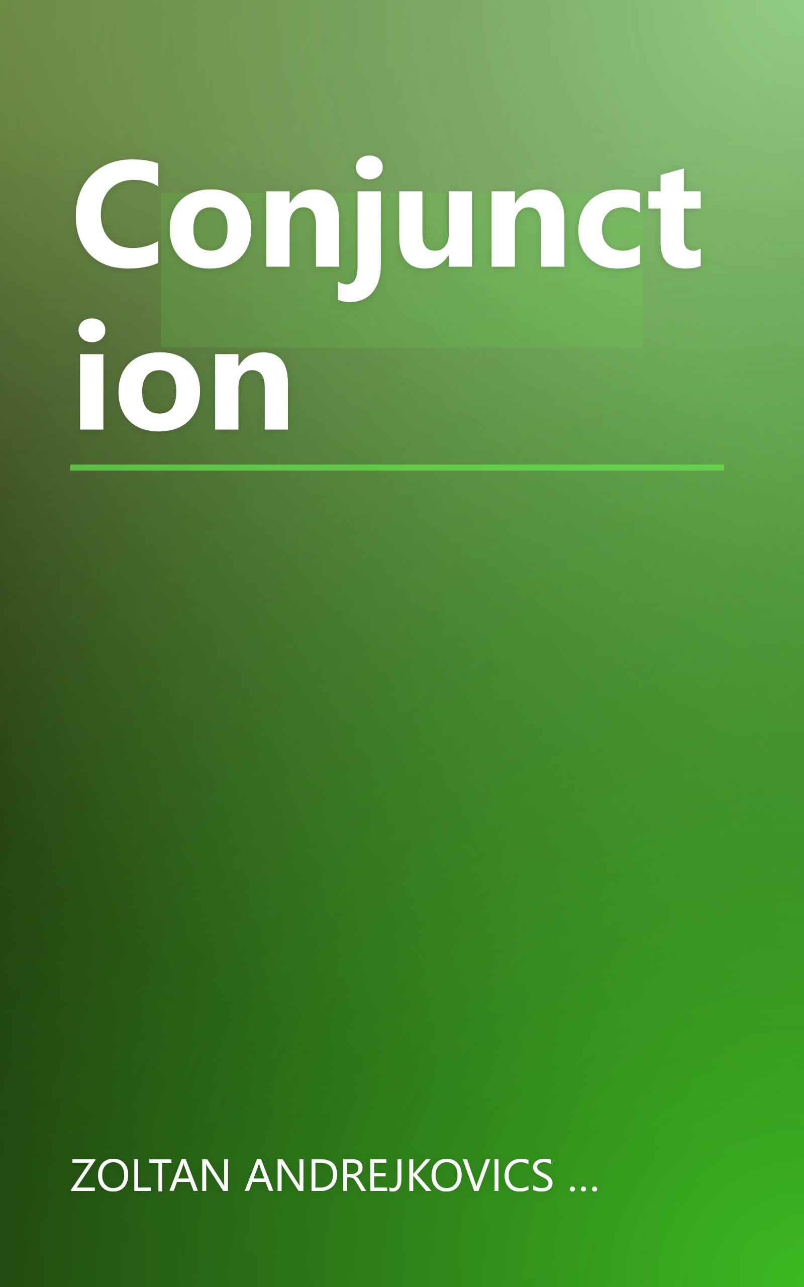 Conjunction book cover