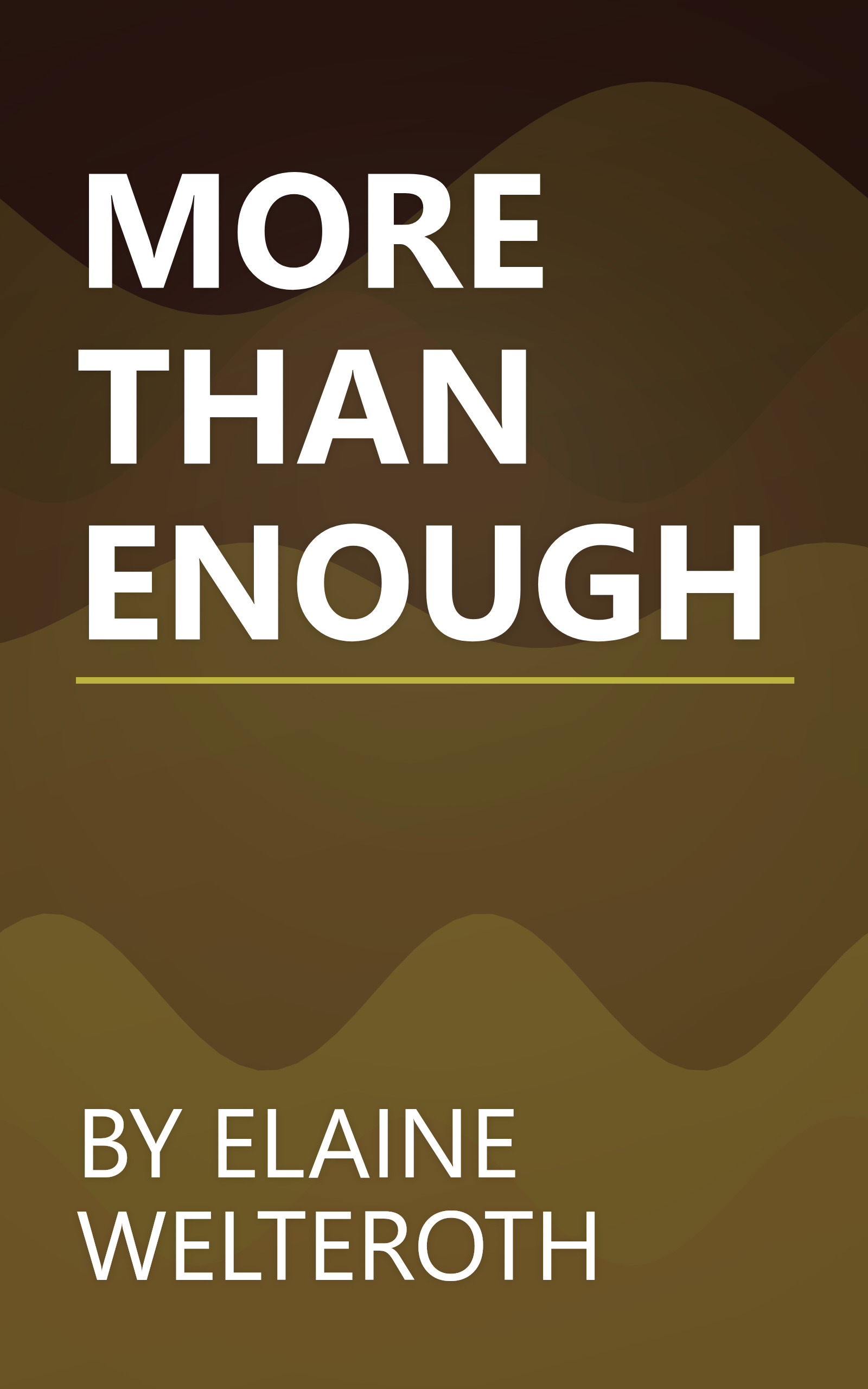 MORE THAN ENOUGH book cover