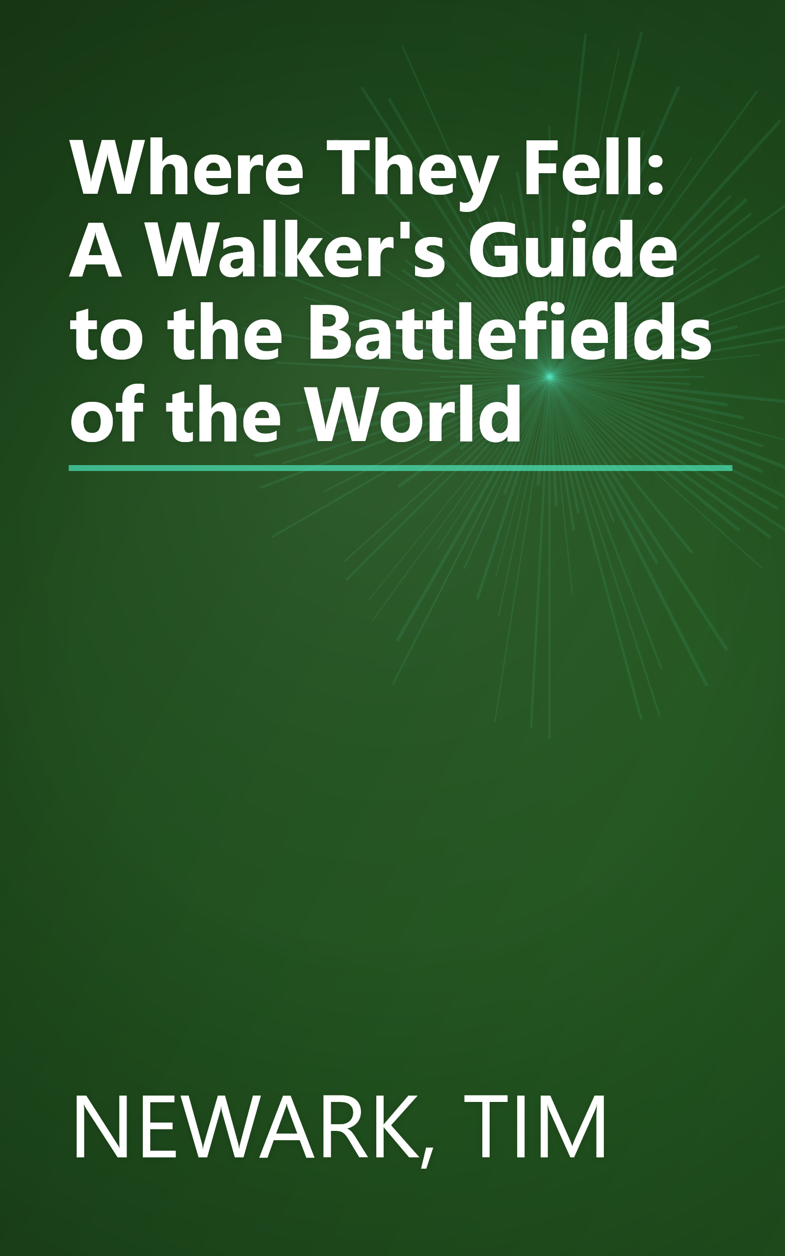 Where They Fell: A Walker's Guide to the Battlefields of the World book cover