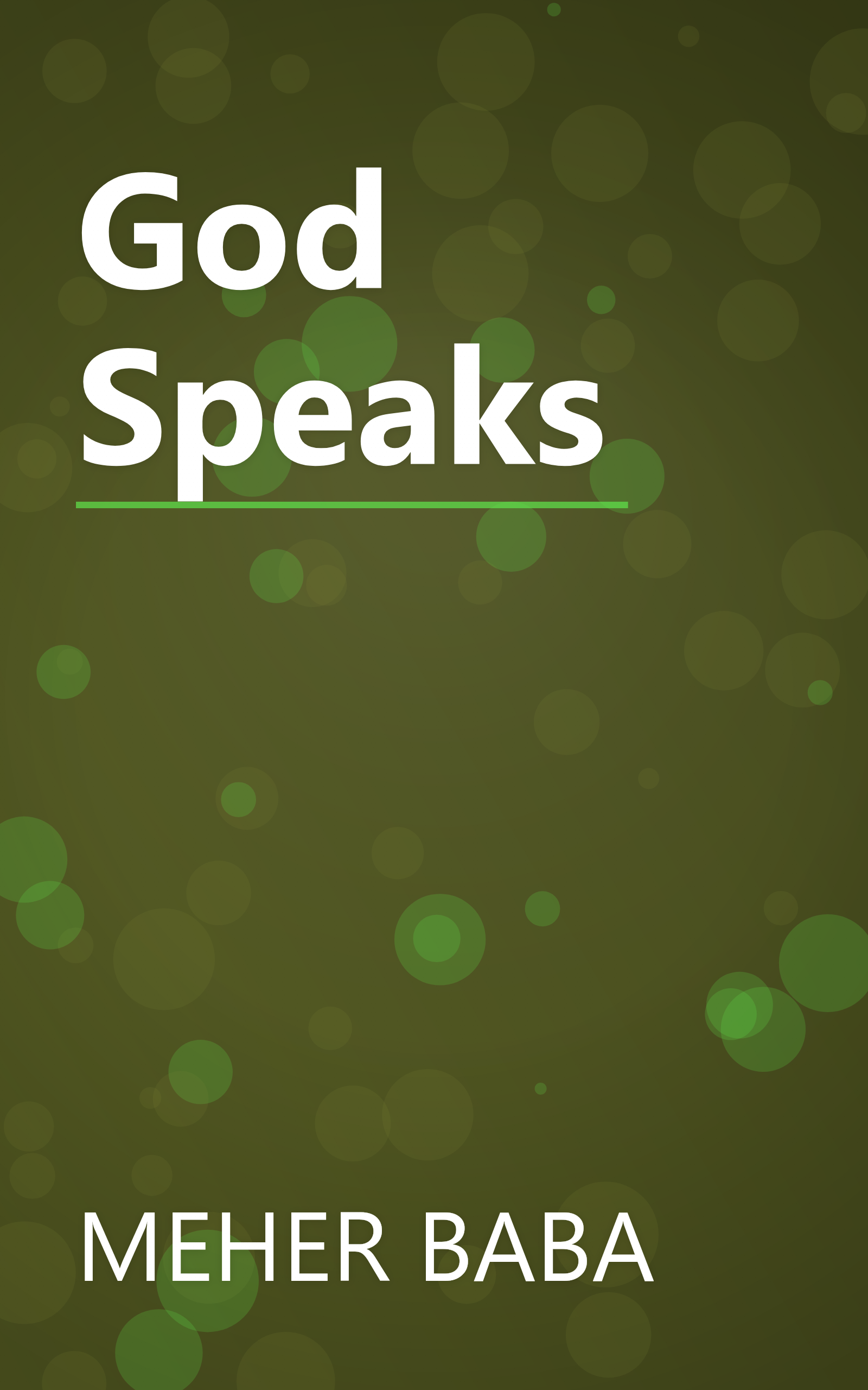 God Speaks book cover