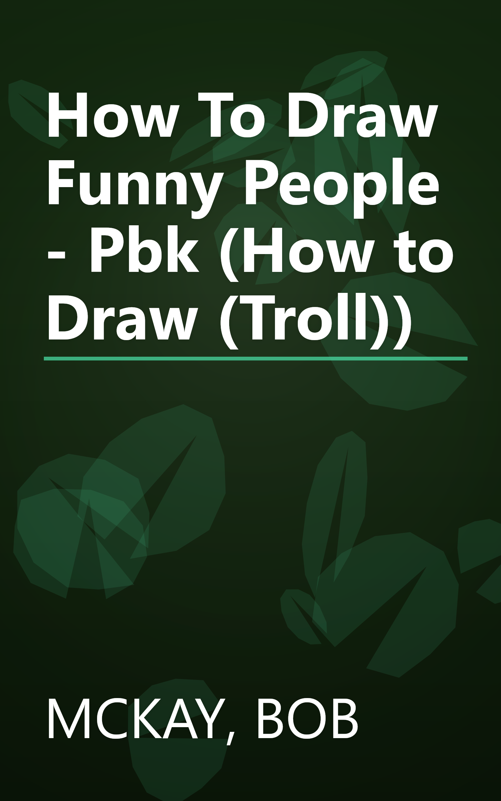 How To Draw Funny People - Pbk (How to Draw (Troll)) book cover