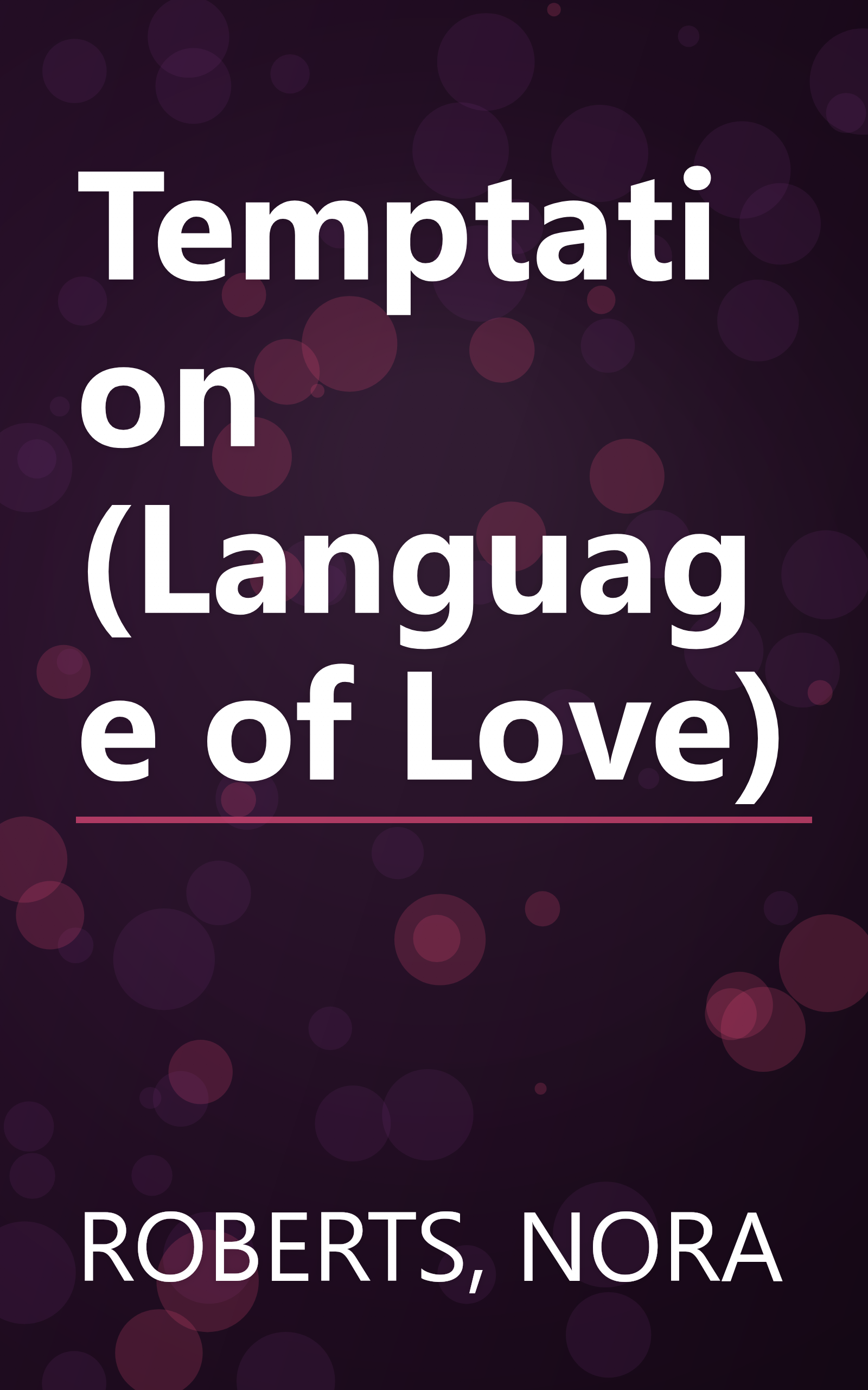 Temptation (Language of Love) book cover