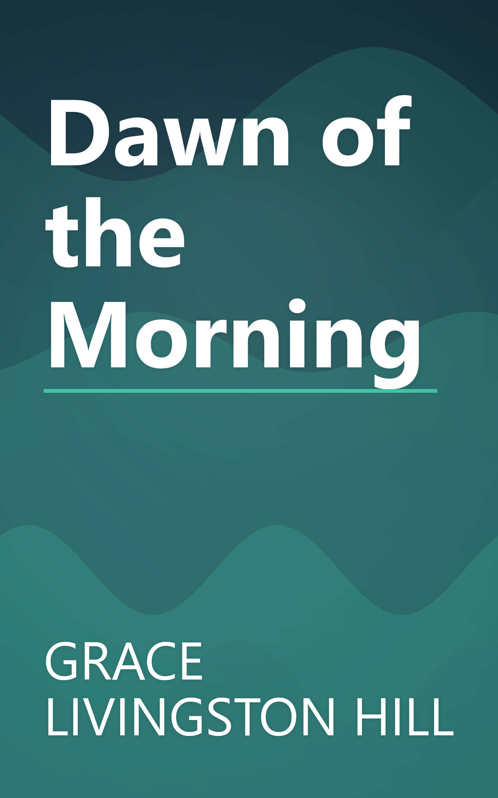 Dawn of the Morning book cover