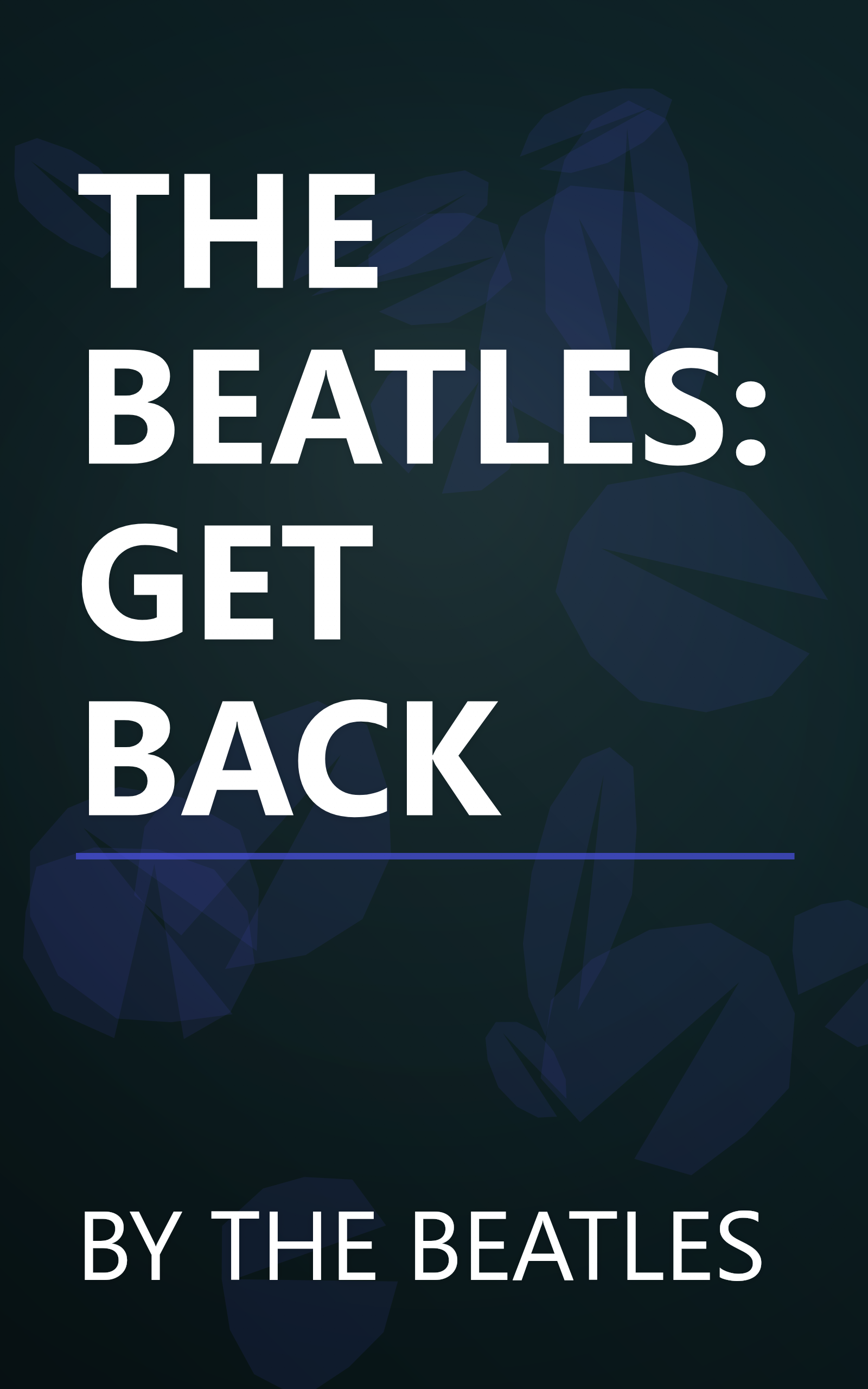 THE BEATLES: GET BACK book cover