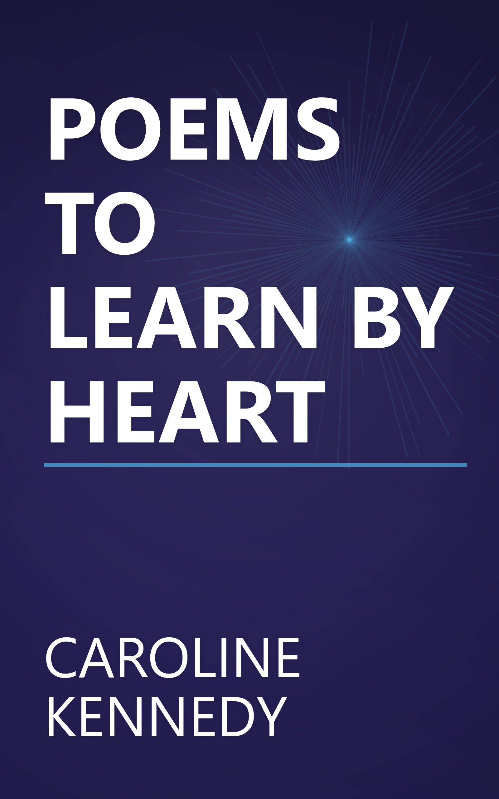 POEMS TO LEARN BY HEART book cover