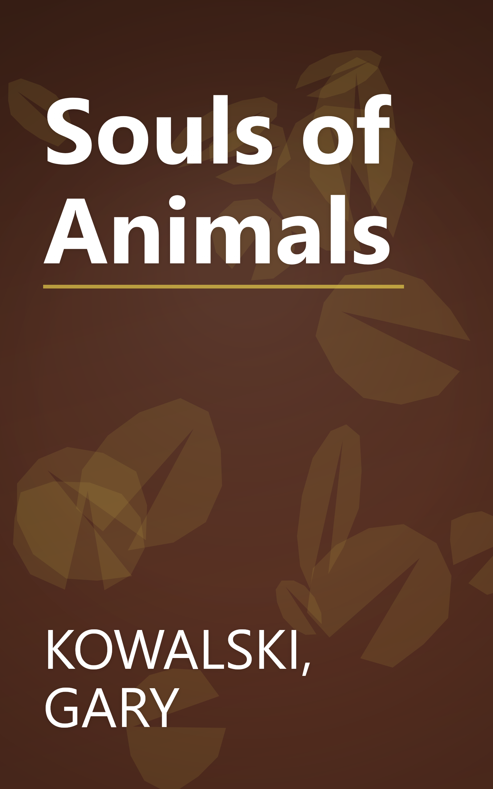 Souls of Animals book cover