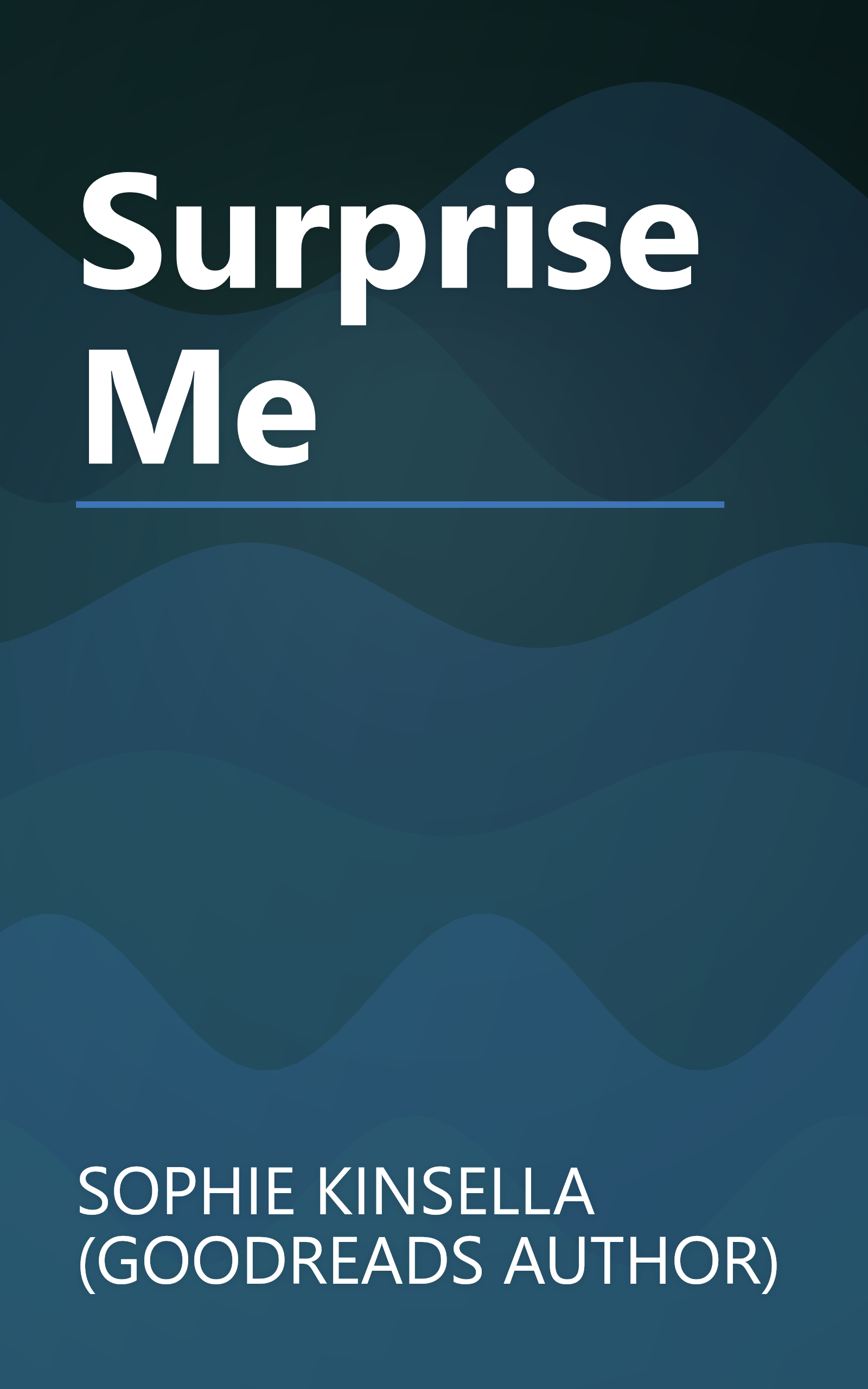 Surprise Me book cover