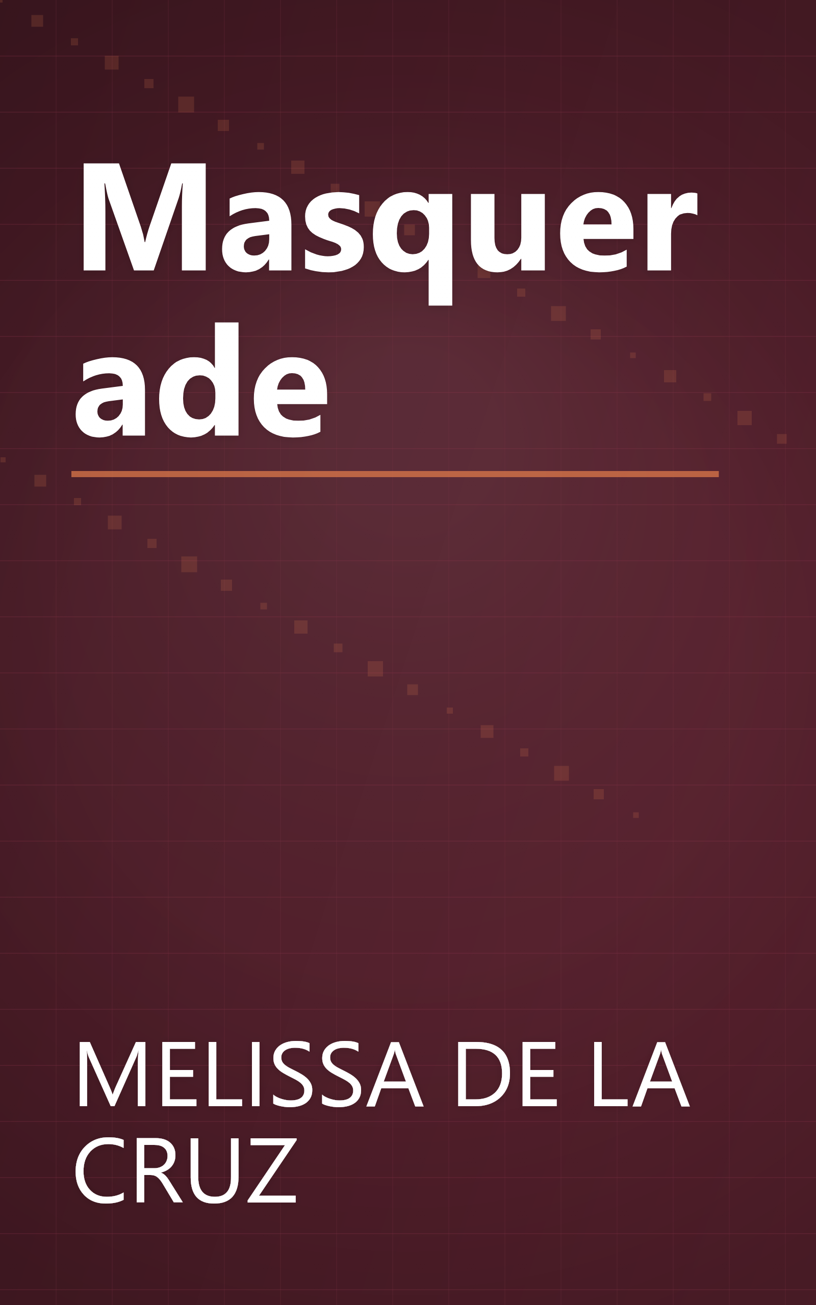 Masquerade book cover