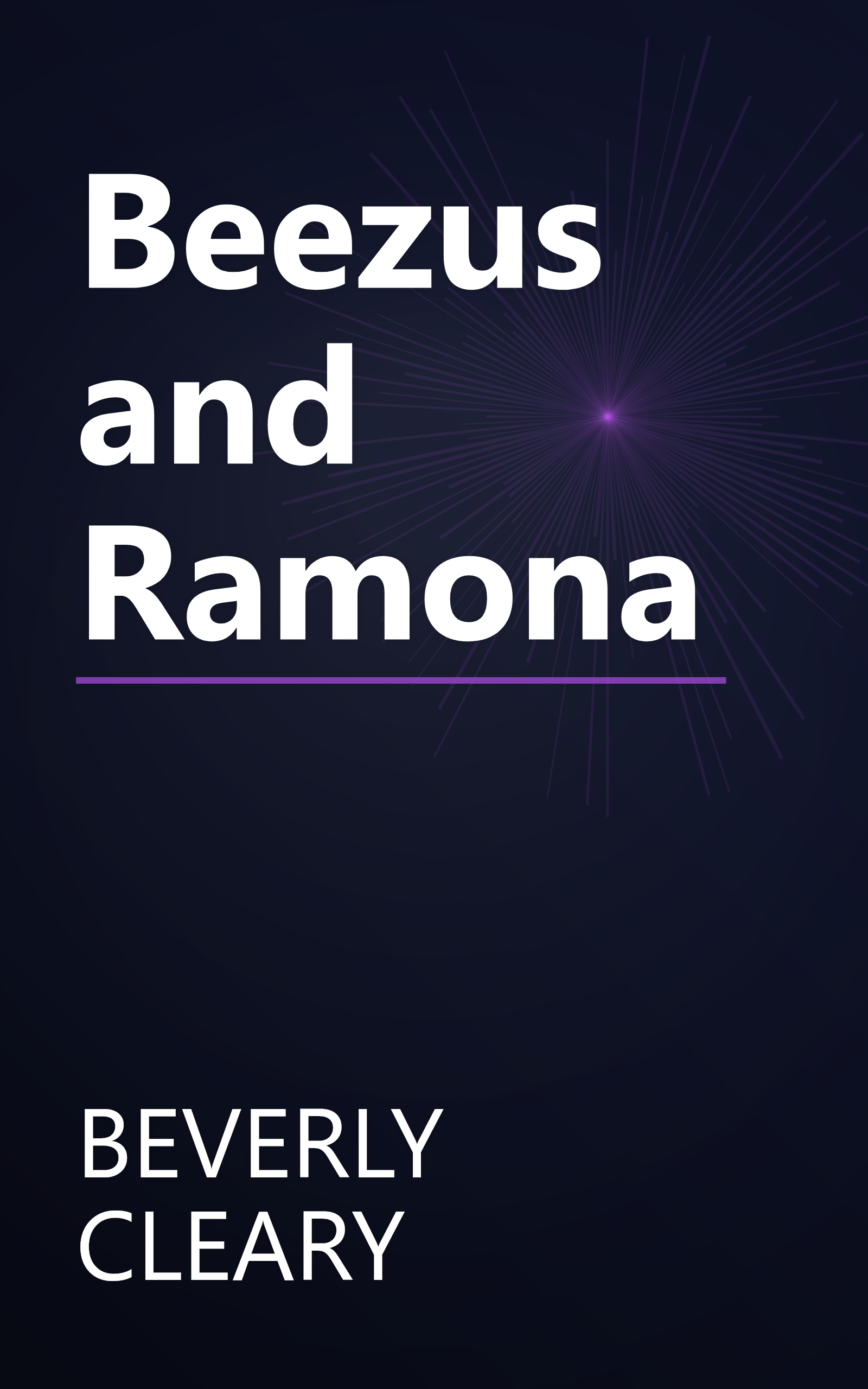 Beezus and Ramona book cover