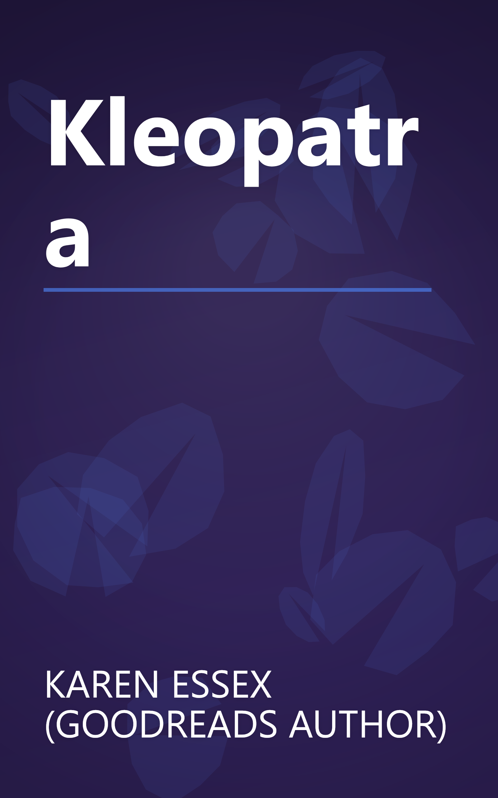 Kleopatra book cover