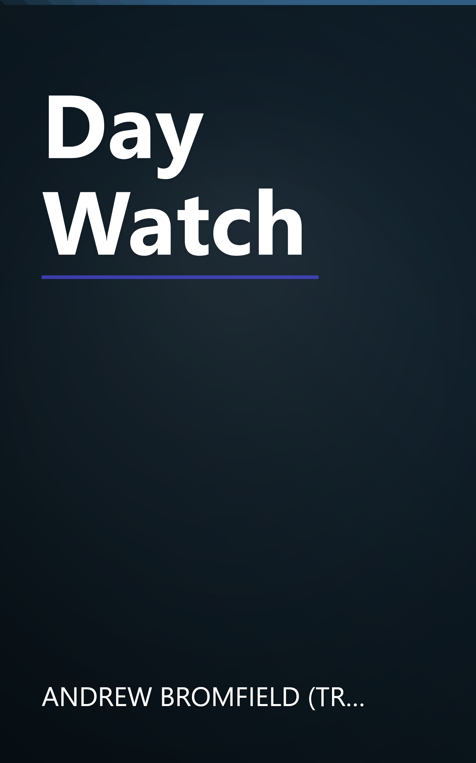 Day Watch book cover