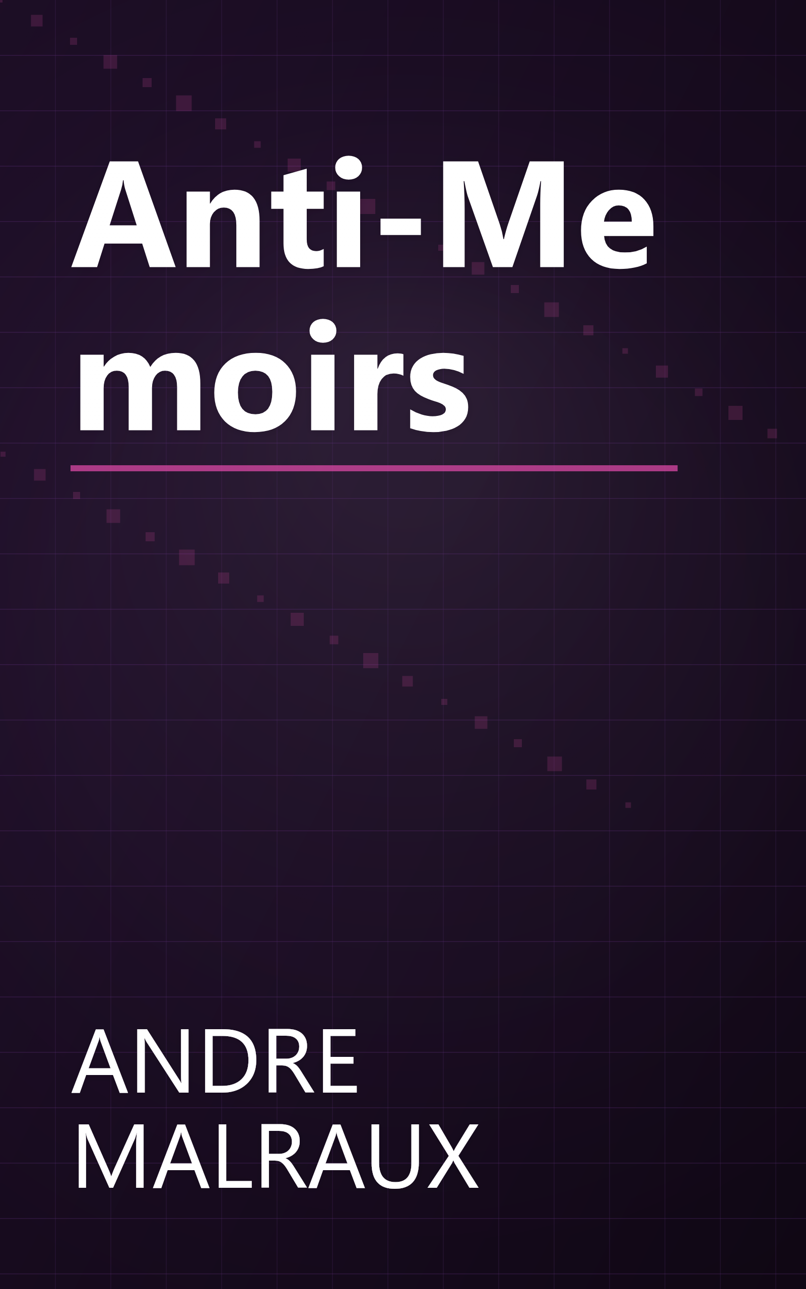 Anti-Memoirs book cover