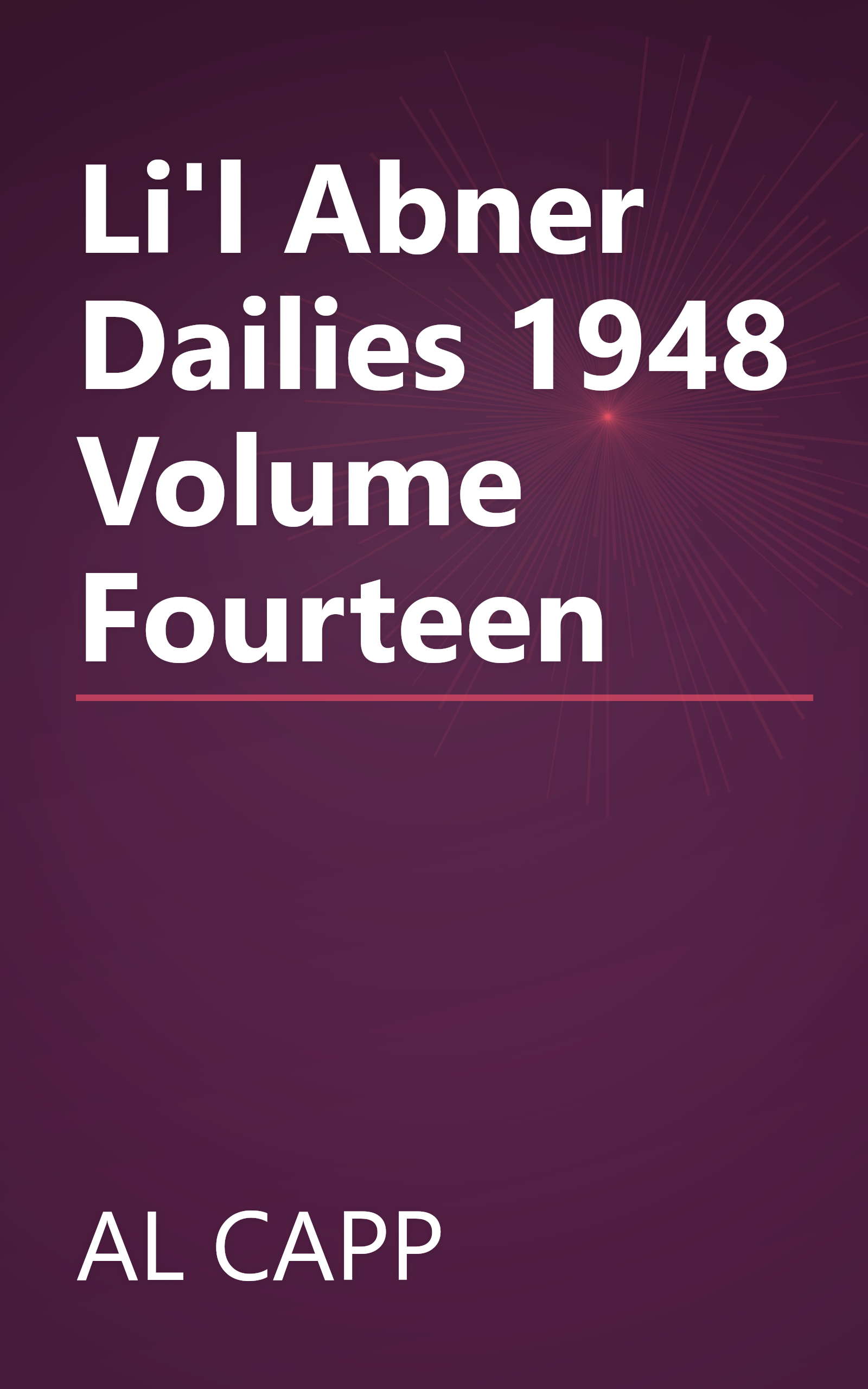 Li'l Abner Dailies 1948 Volume Fourteen book cover