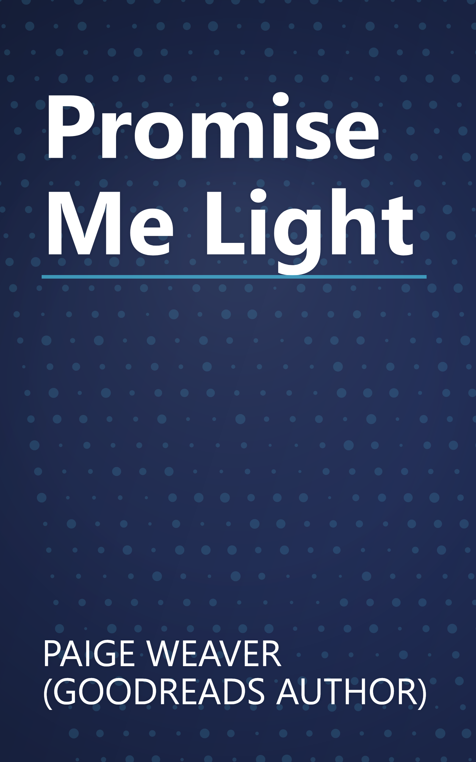Promise Me Light book cover