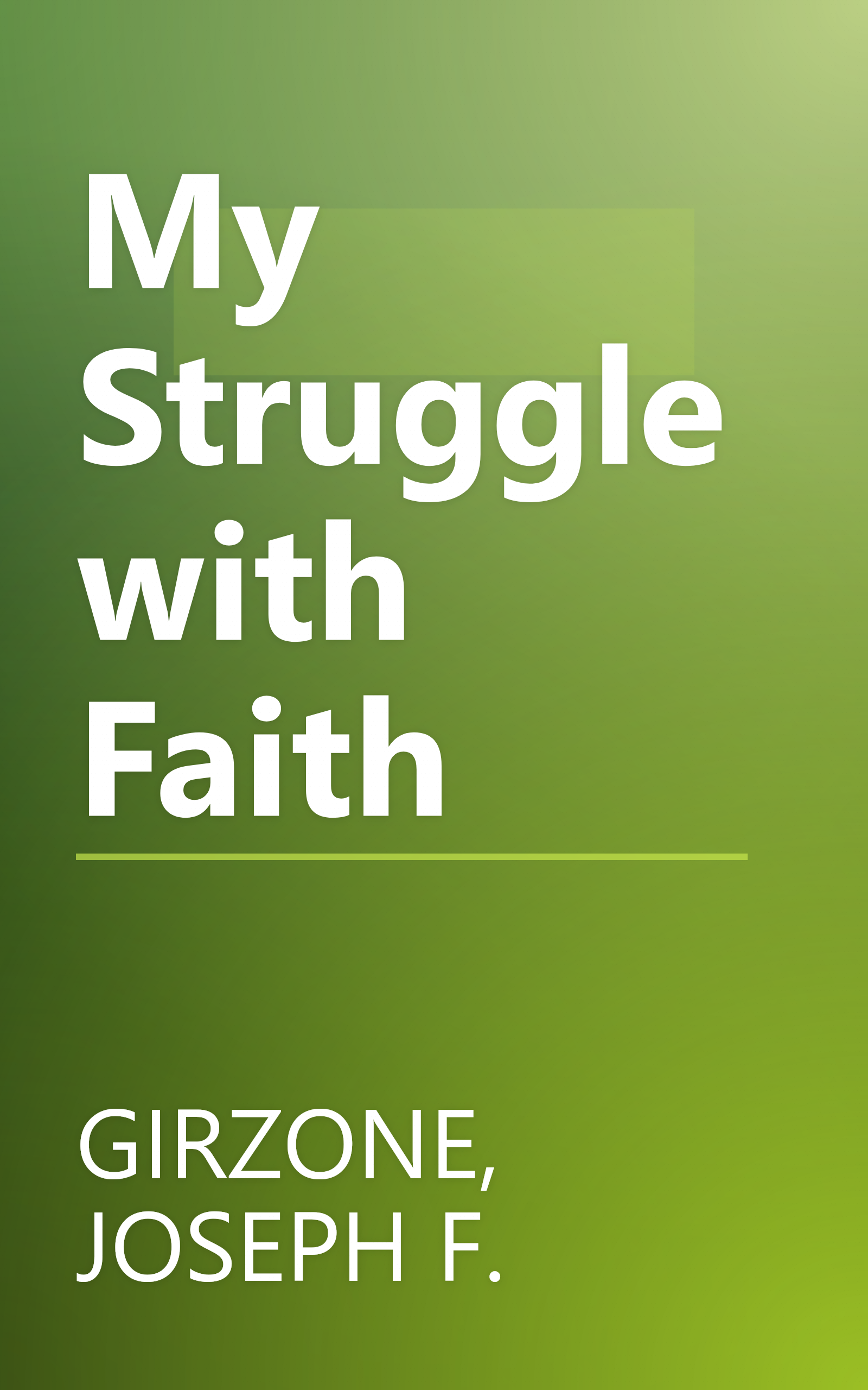 My Struggle with Faith book cover