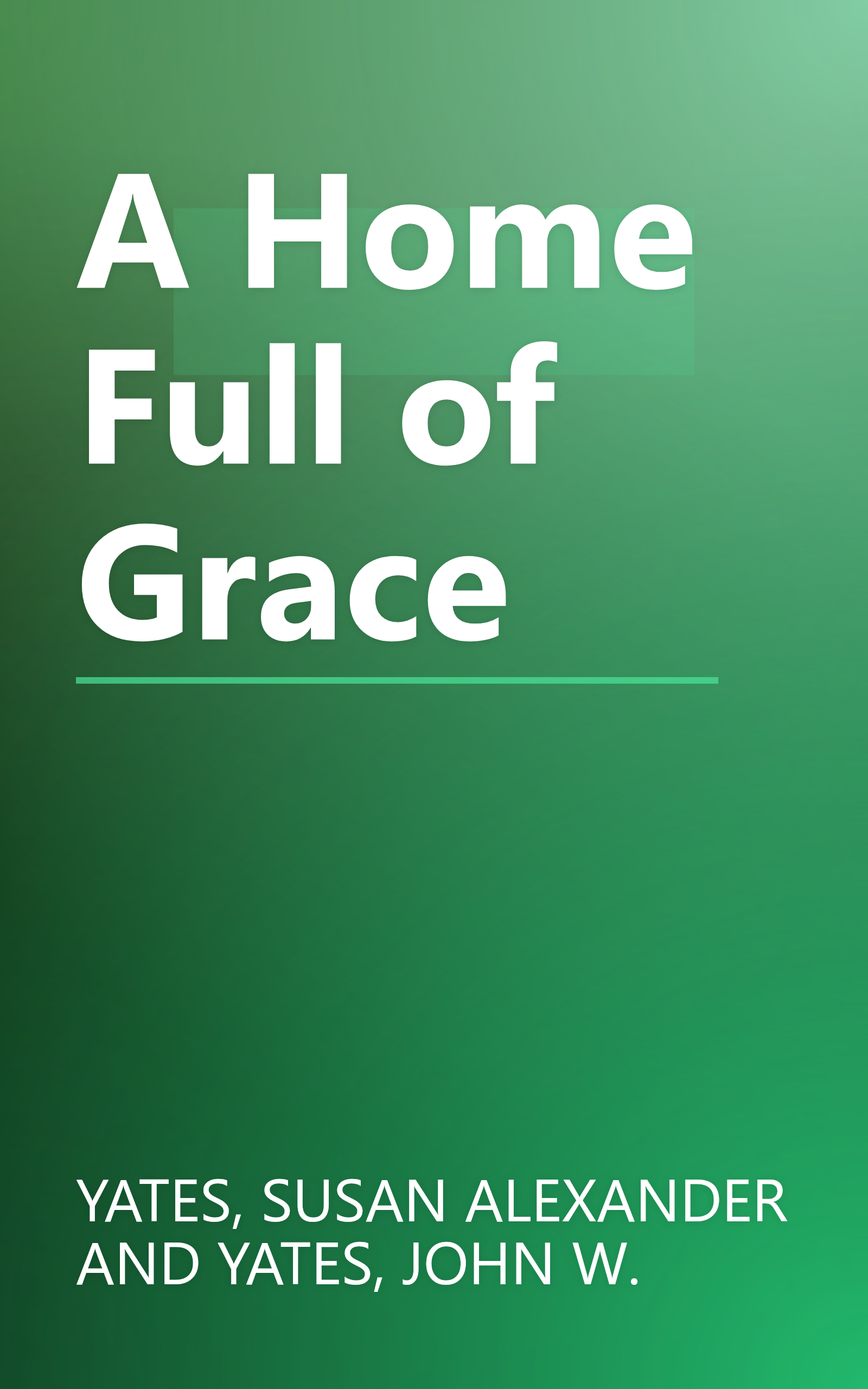 A Home Full of Grace book cover