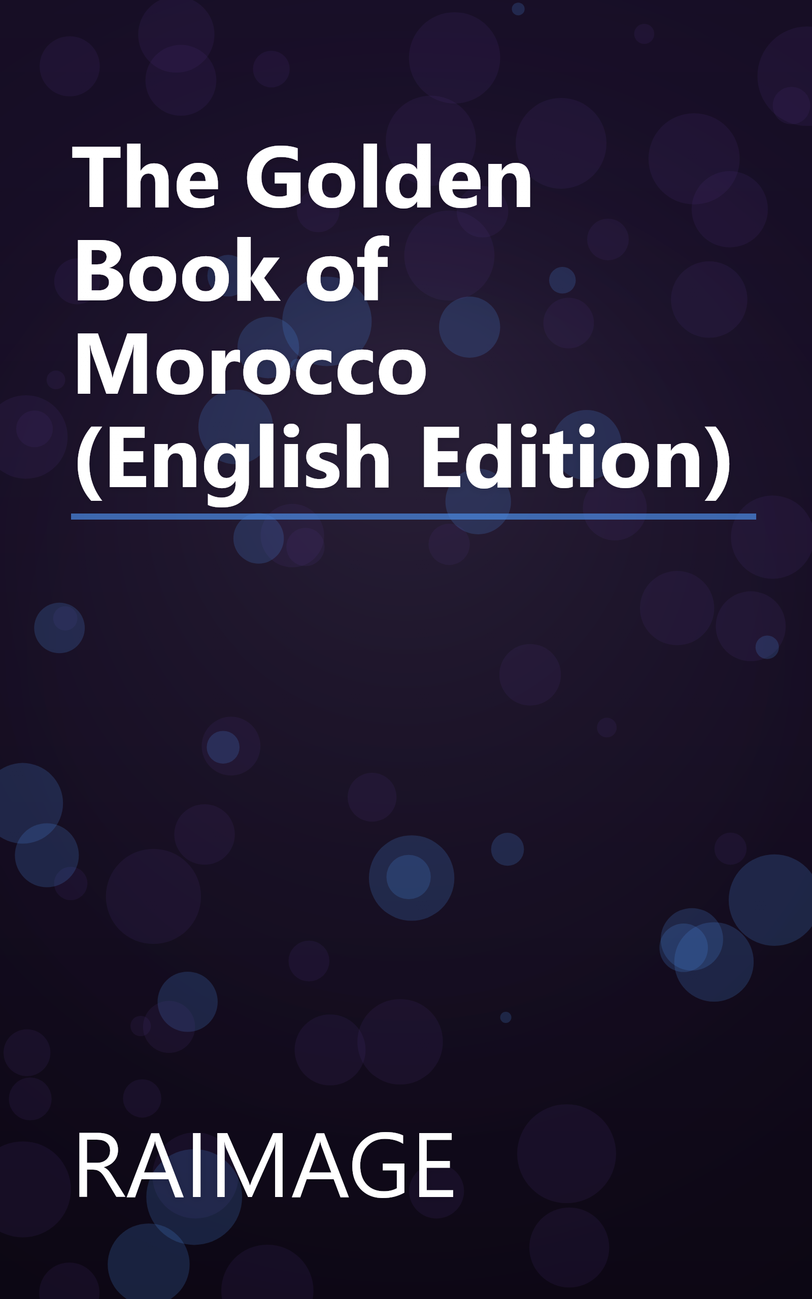 The Golden Book of Morocco (English Edition) book cover