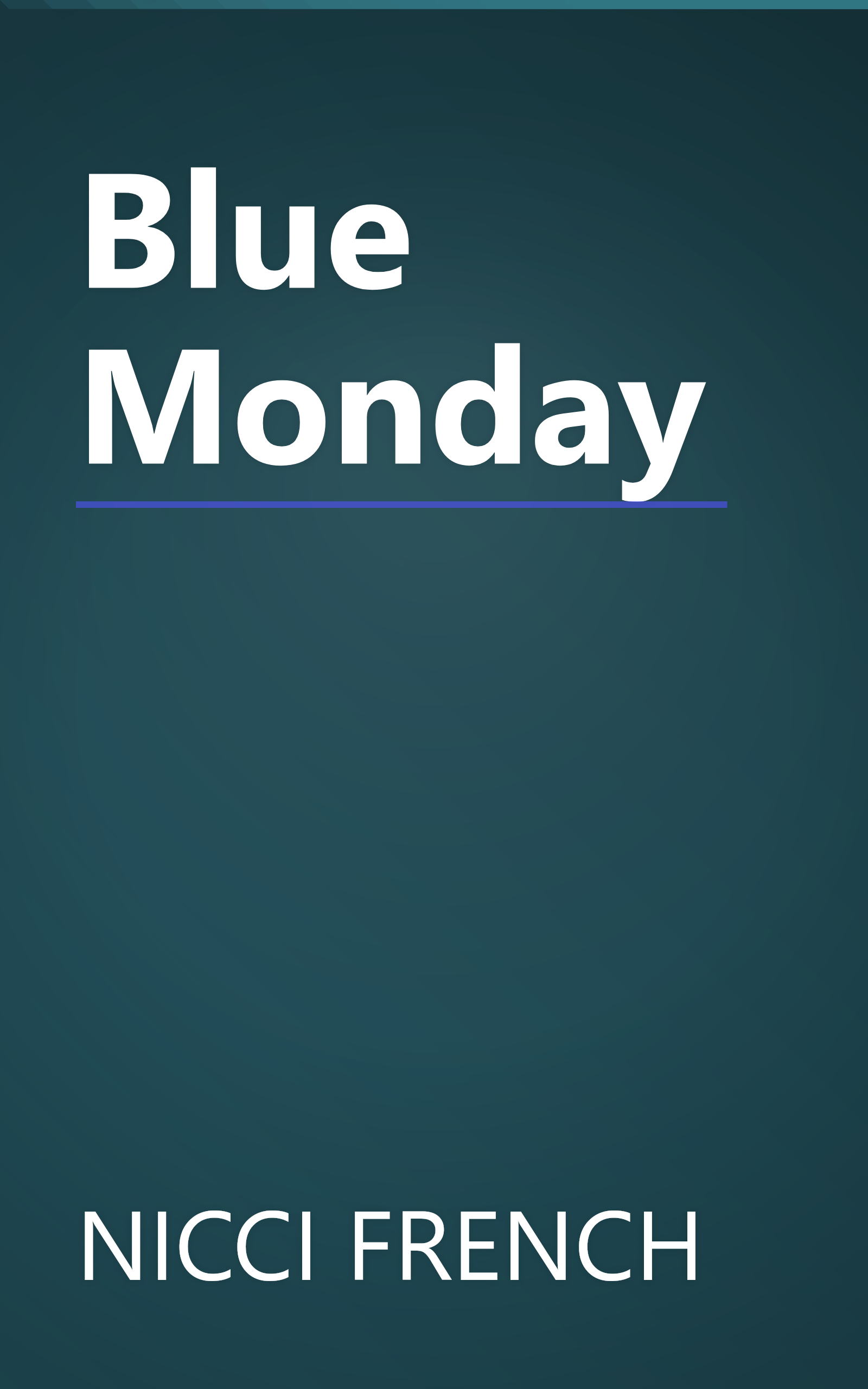 Blue Monday book cover