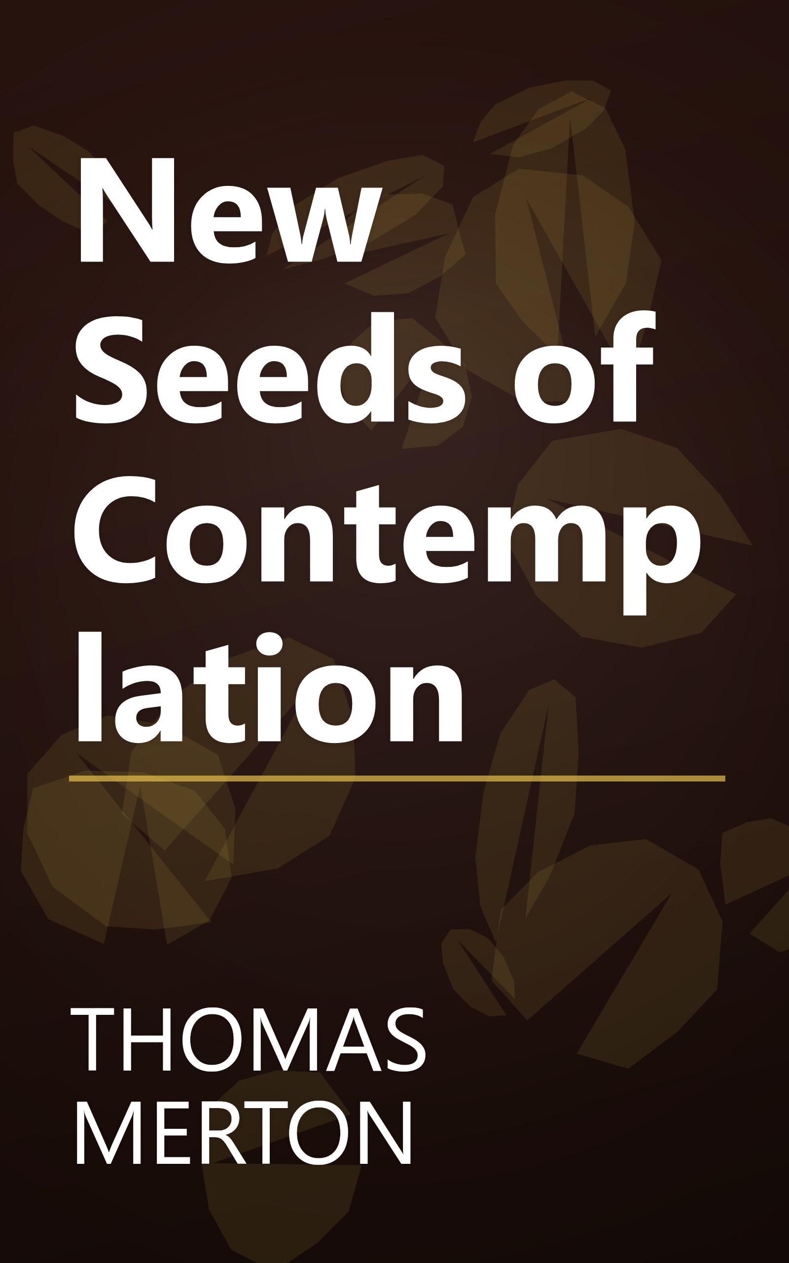 New Seeds of Contemplation book cover