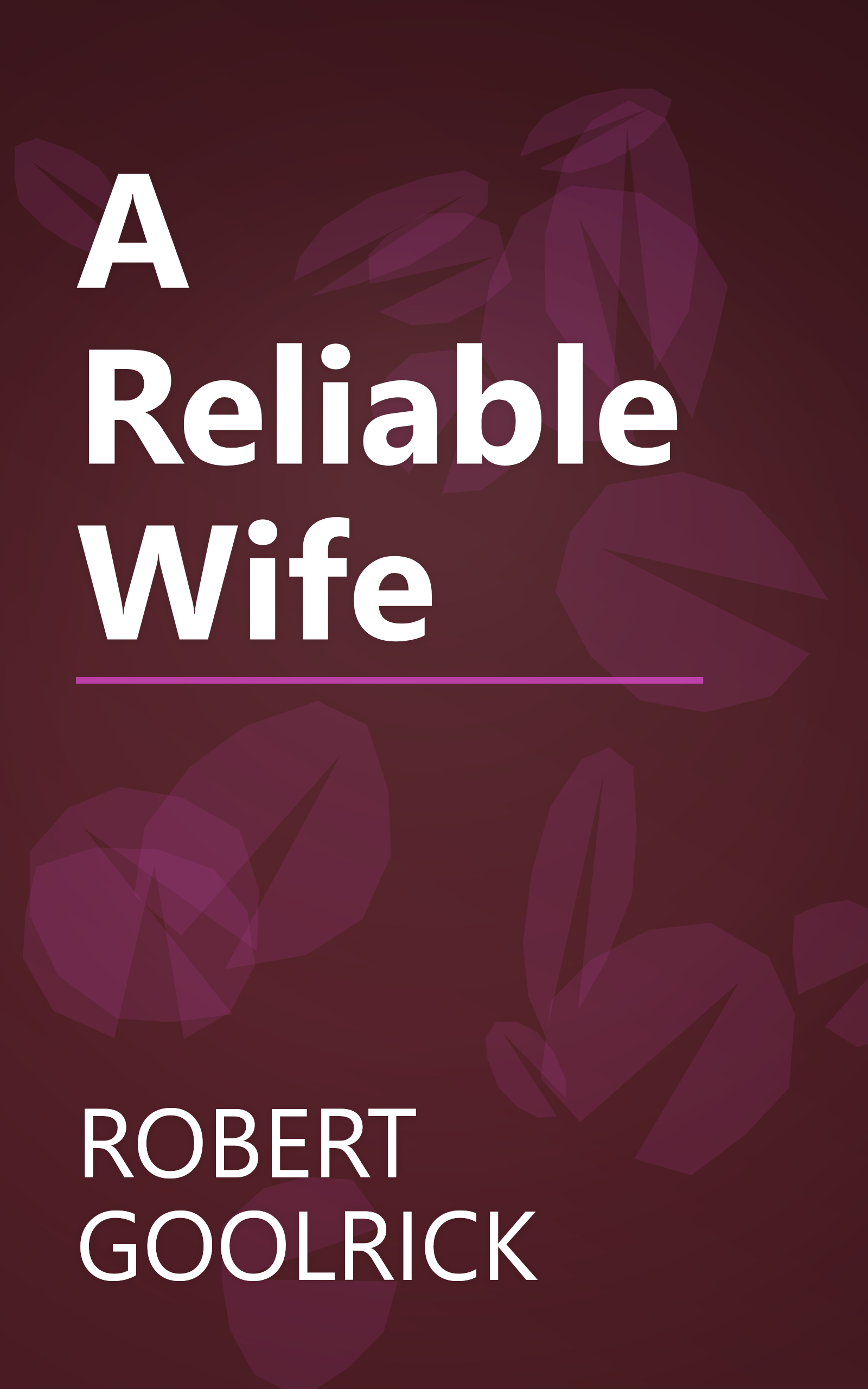 A Reliable Wife book cover