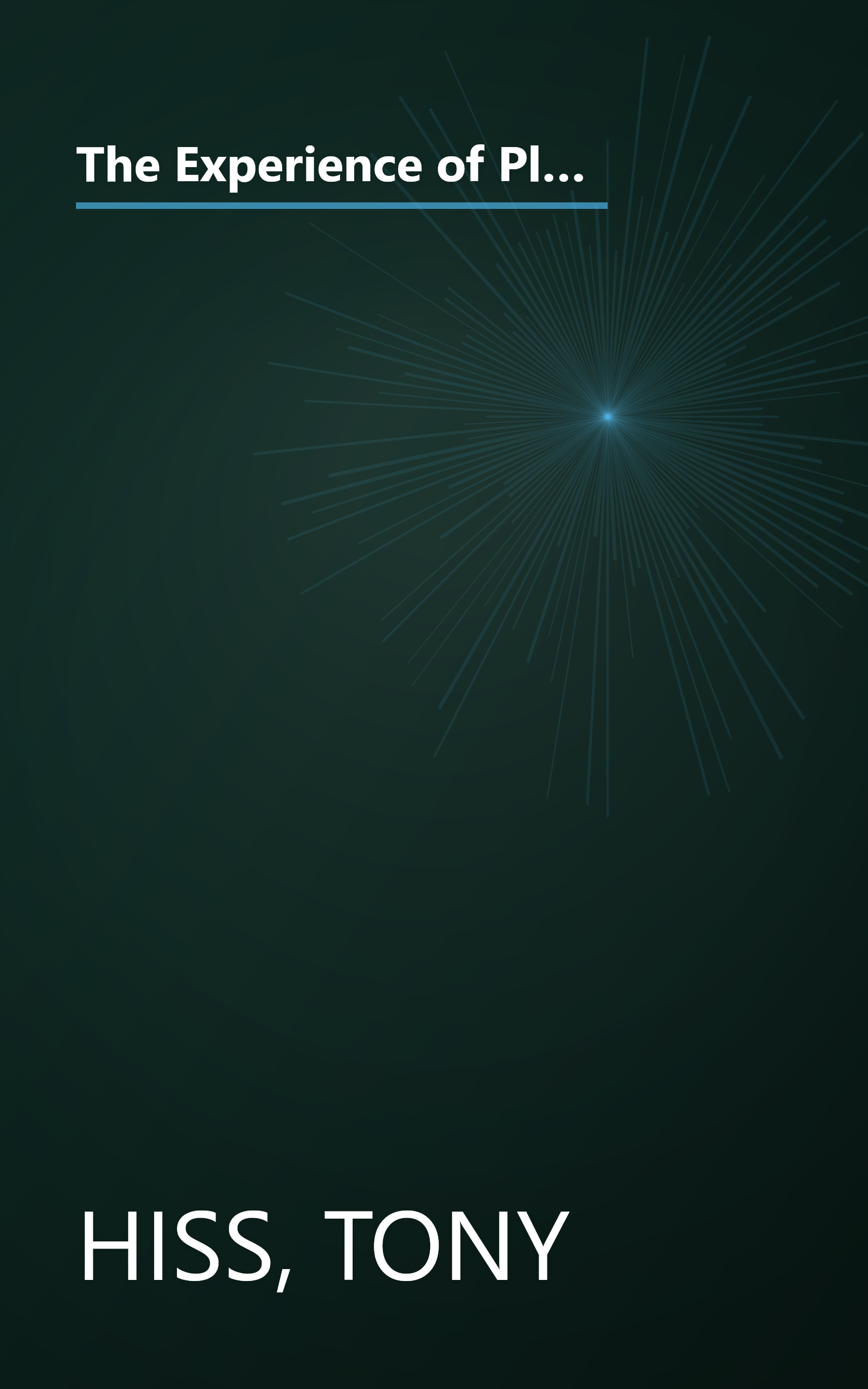 The Experience of Place: A New Way of Looking at and Dealing With our Radically Changing Cities and Countryside book cover