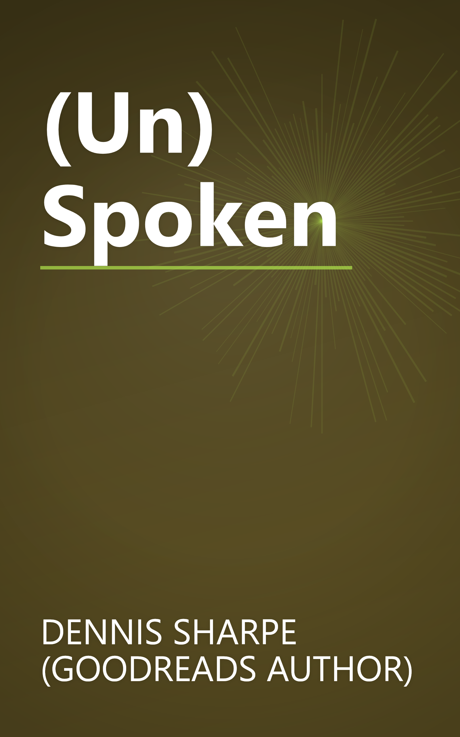 (Un) Spoken book cover