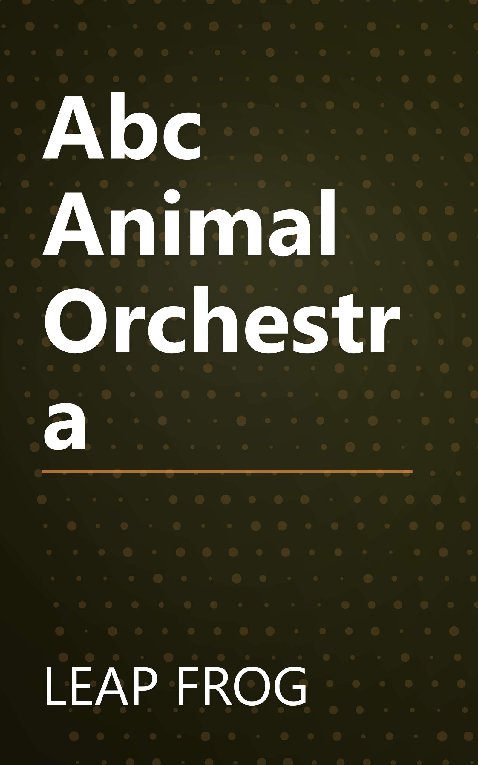 Abc Animal Orchestra book cover