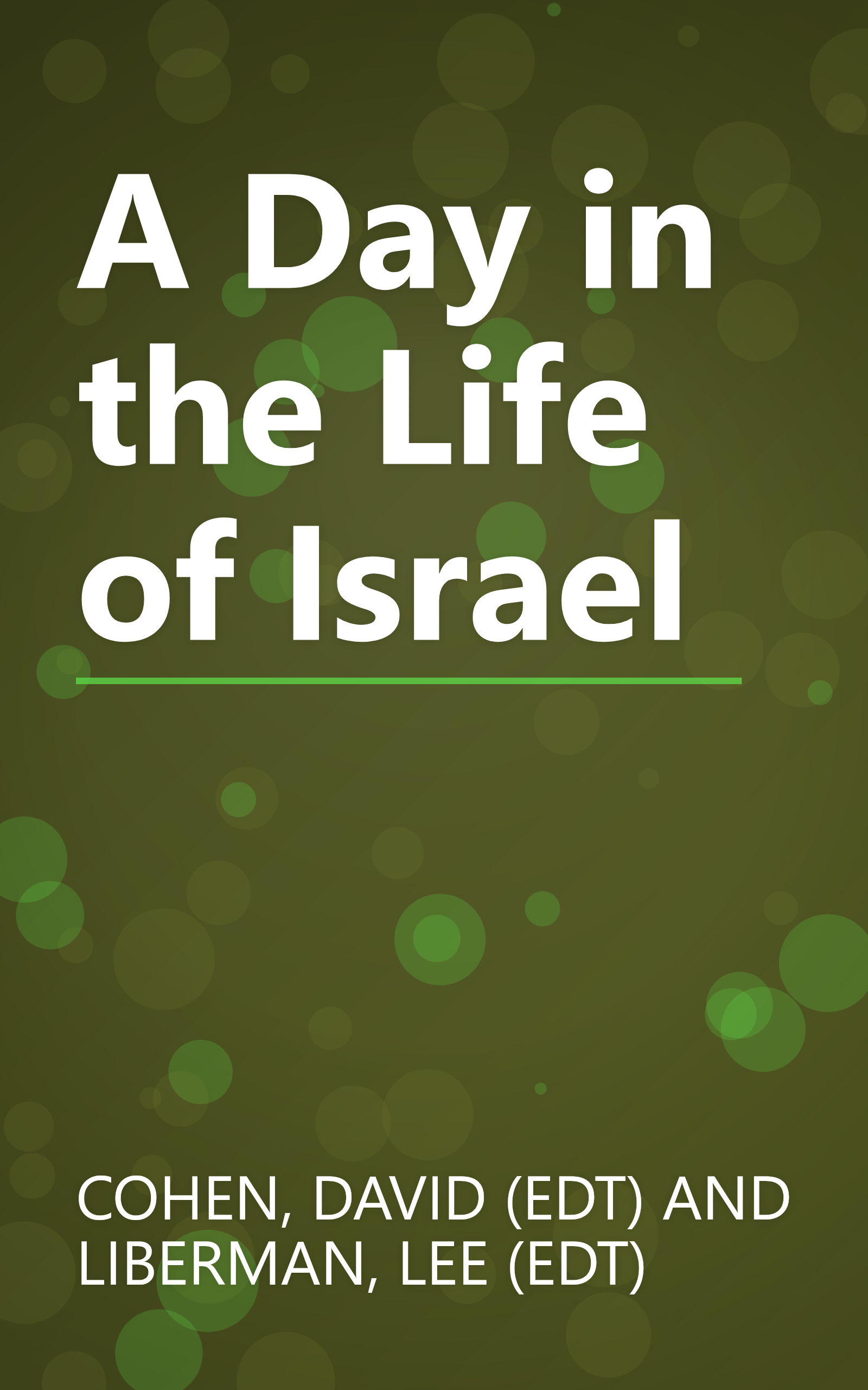 A Day in the Life of Israel book cover