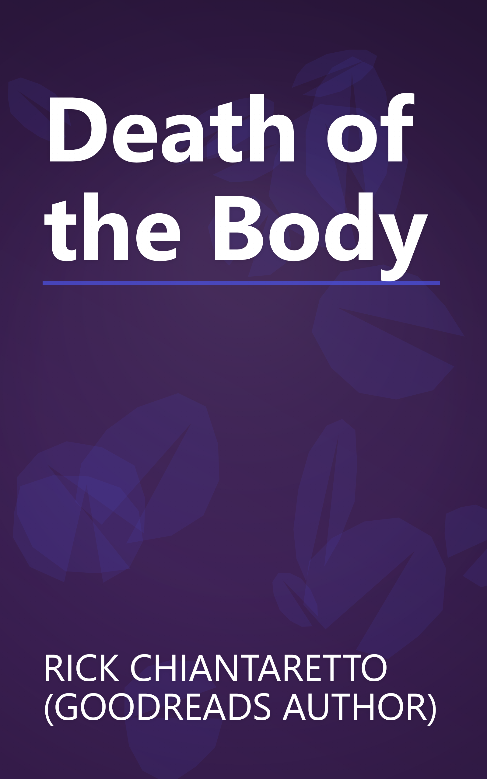 Death of the Body book cover
