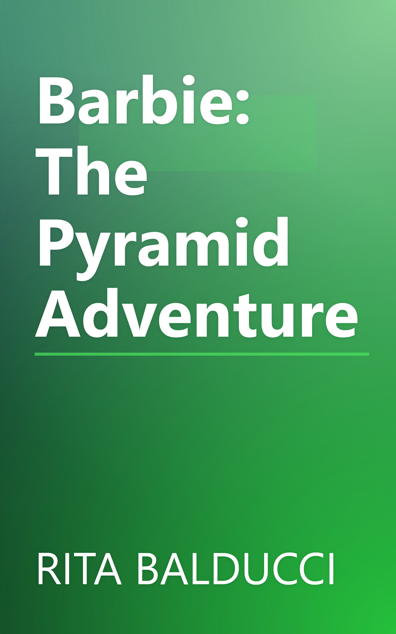 Barbie: The Pyramid Adventure book cover