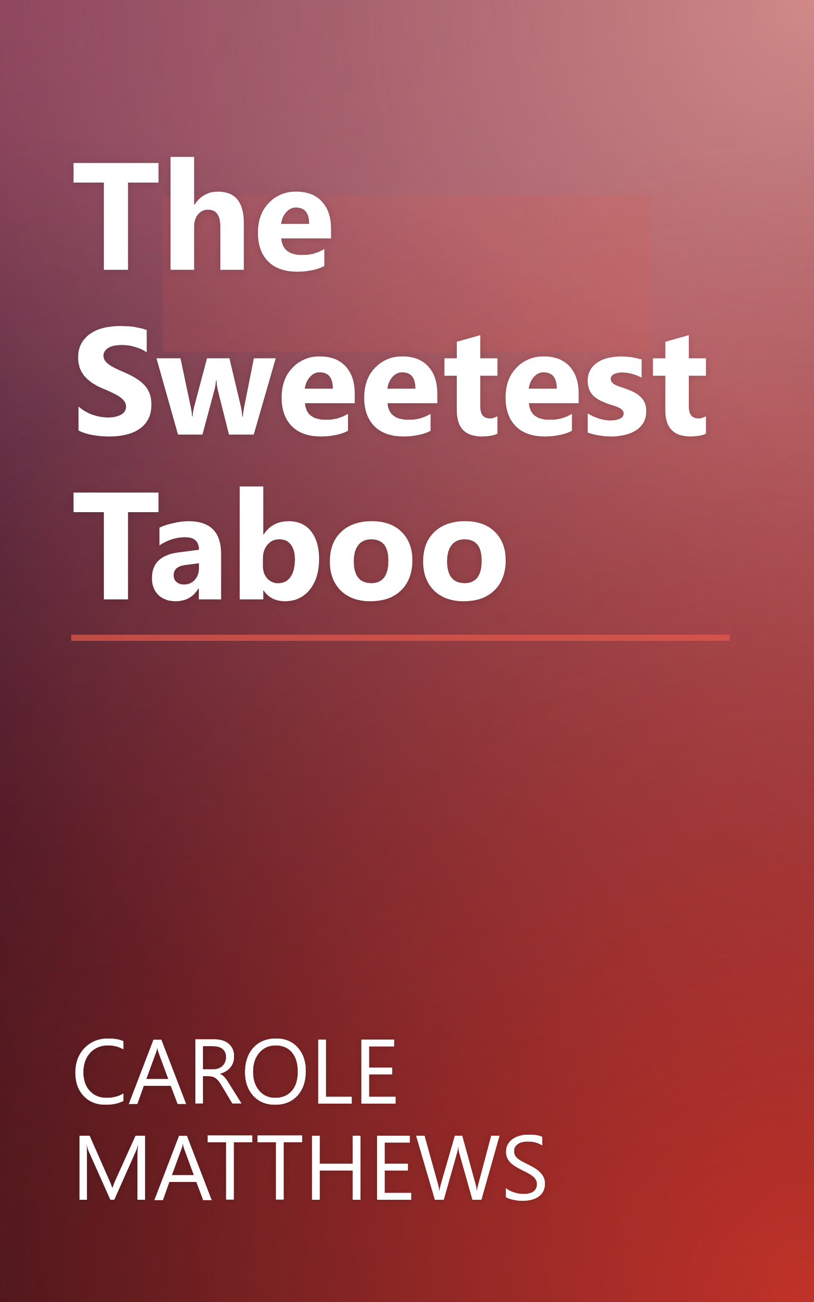 The Sweetest Taboo book cover